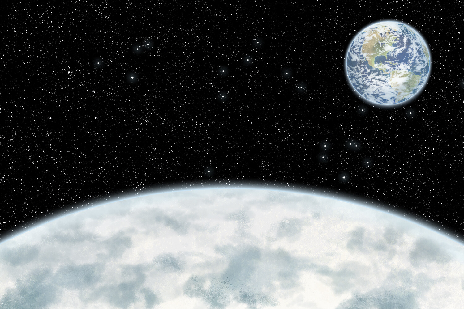 ArtStation - moonscape