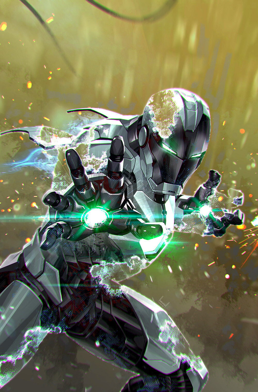 The Invincible Iron Man #89 by Kael Ngu : r/ImaginaryFutureWar