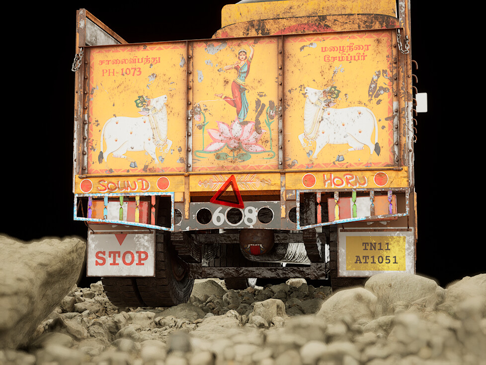 Edwin Joel - Realistic 3D Truck - Tamil Nadu