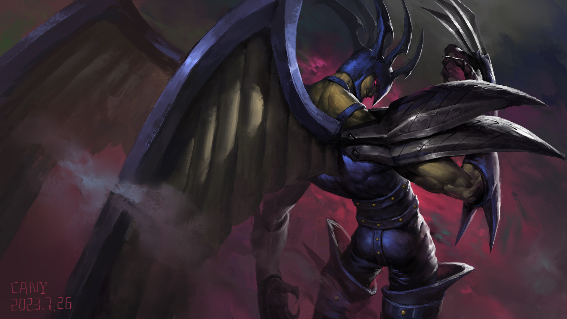 ArtStation - Evil HERO Malicious Fiend