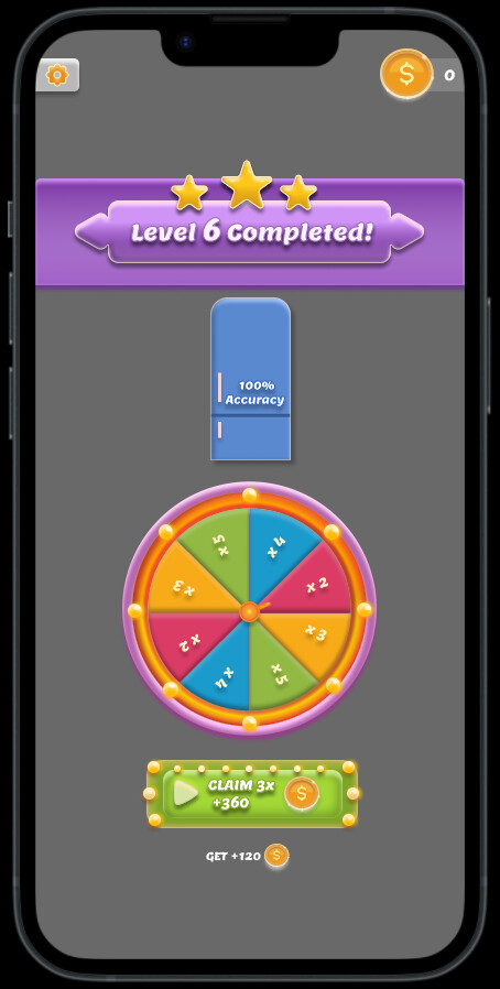 ArtStation - Level End Screen - UI Design