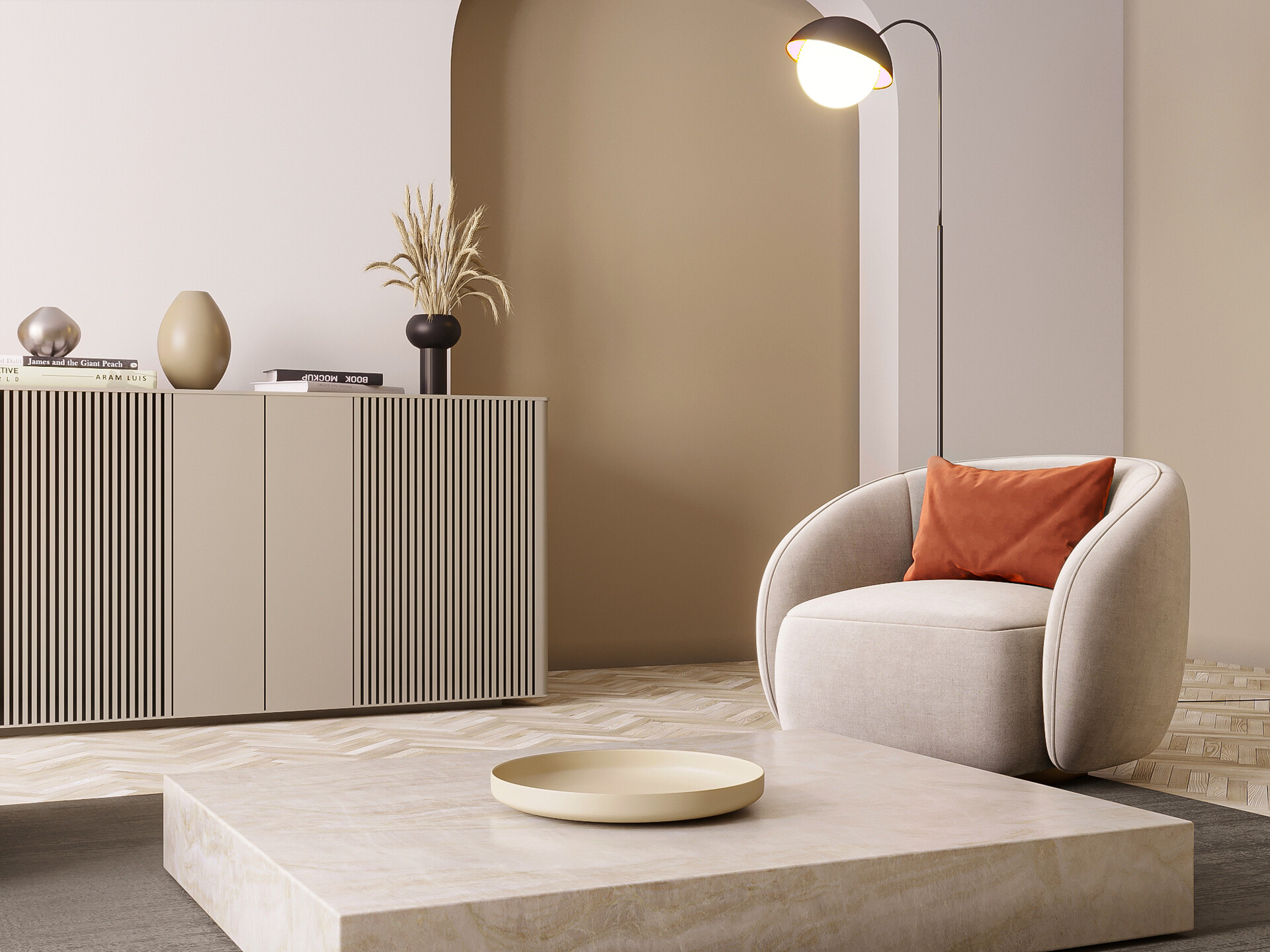 infinity vision - Interior Living Room Scene 14