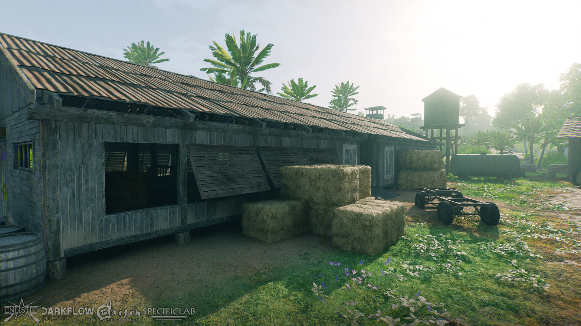 Richard Parker - Wooden stable / PACIFIC WAR map / Enlisted