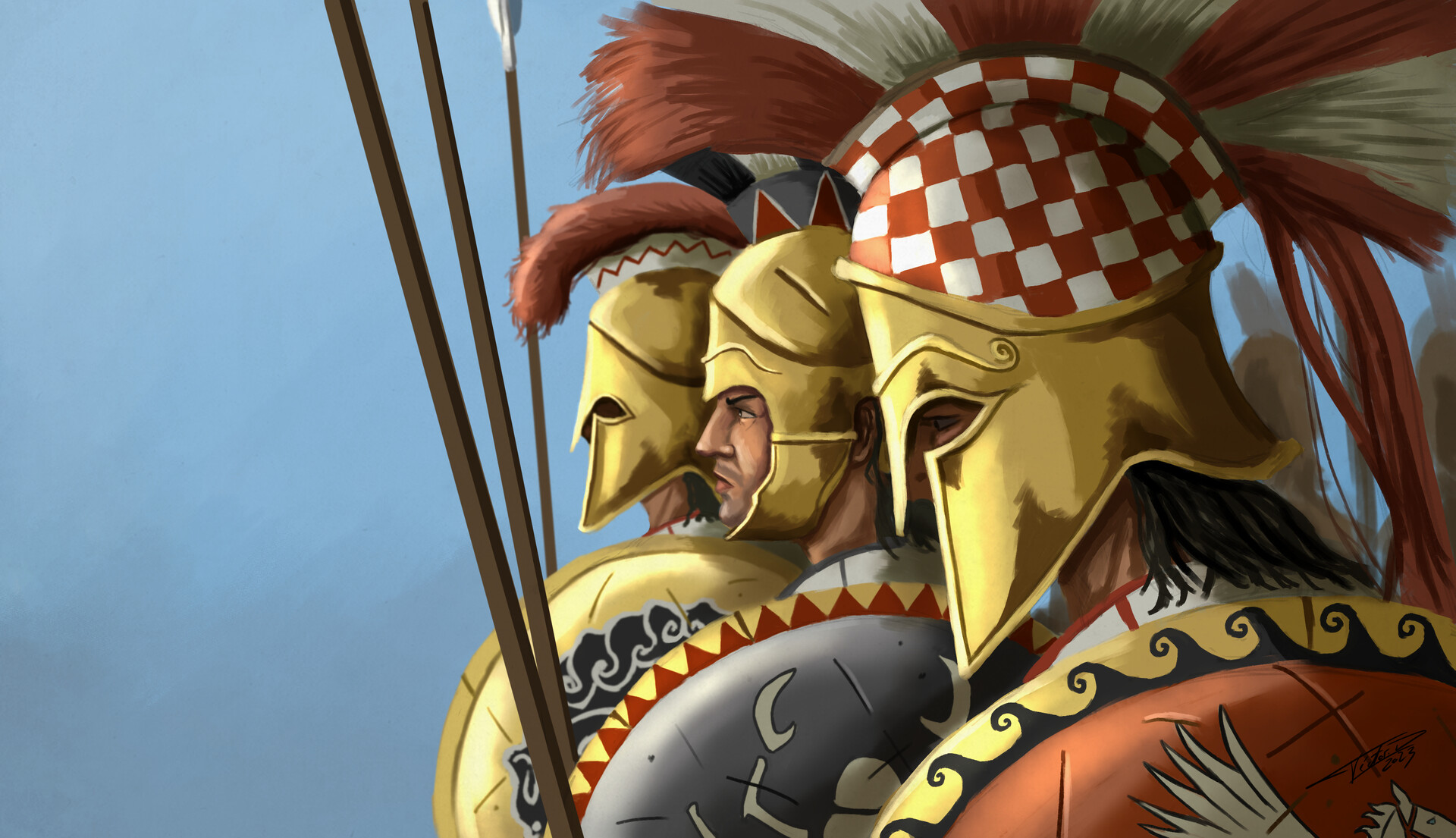 ArtStation - Before the battle