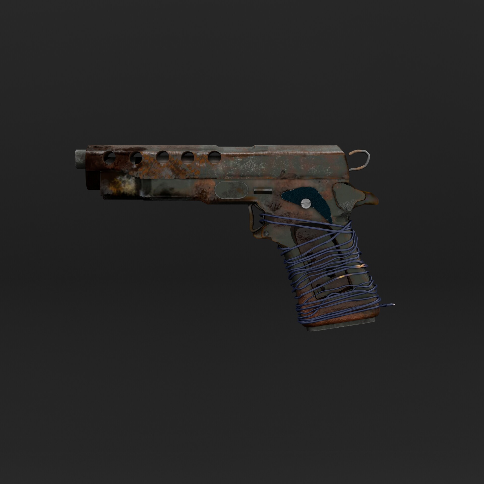 ArtStation - POST APOCALYPTIC WEAPON