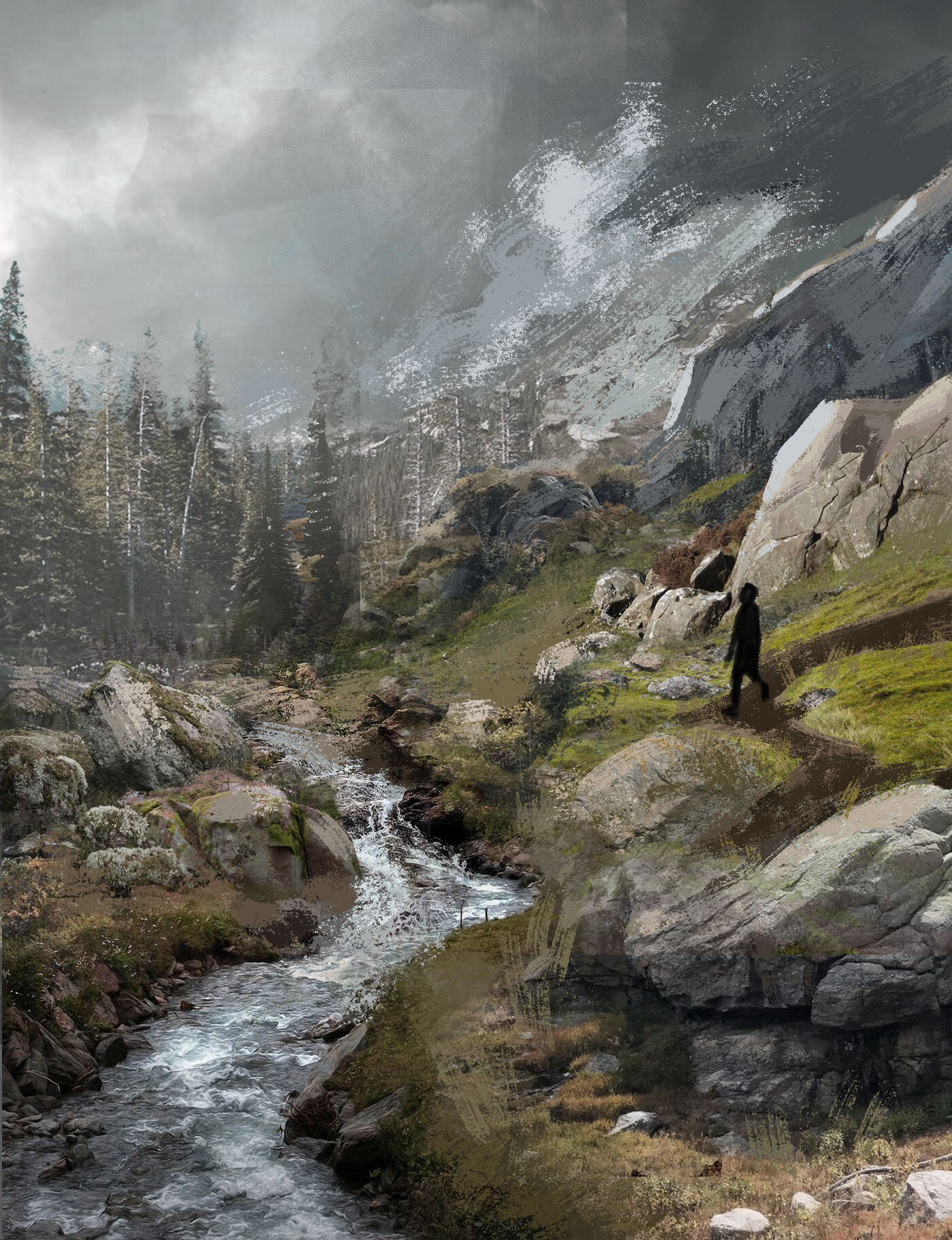 ArtStation - Tried Background work