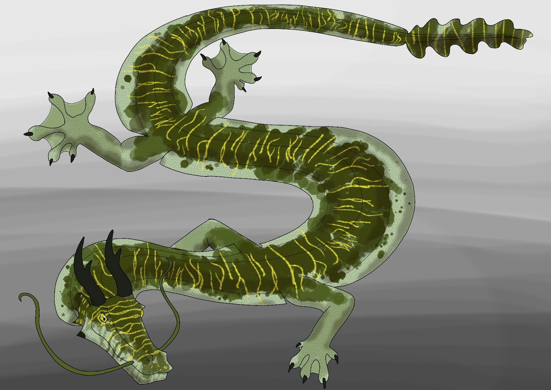 ArtStation - Forest Dragon redesign