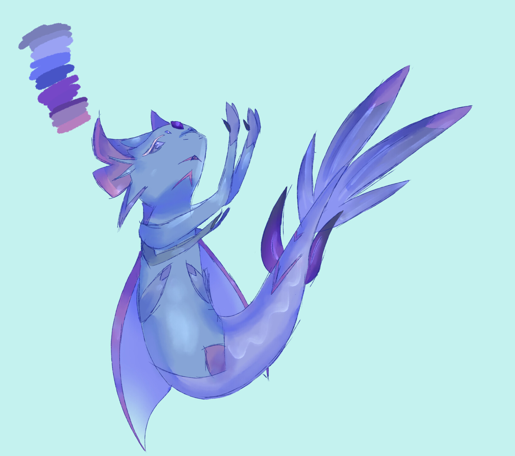 Wolfie :v - Water Titan - Project Bahen (Concept art)