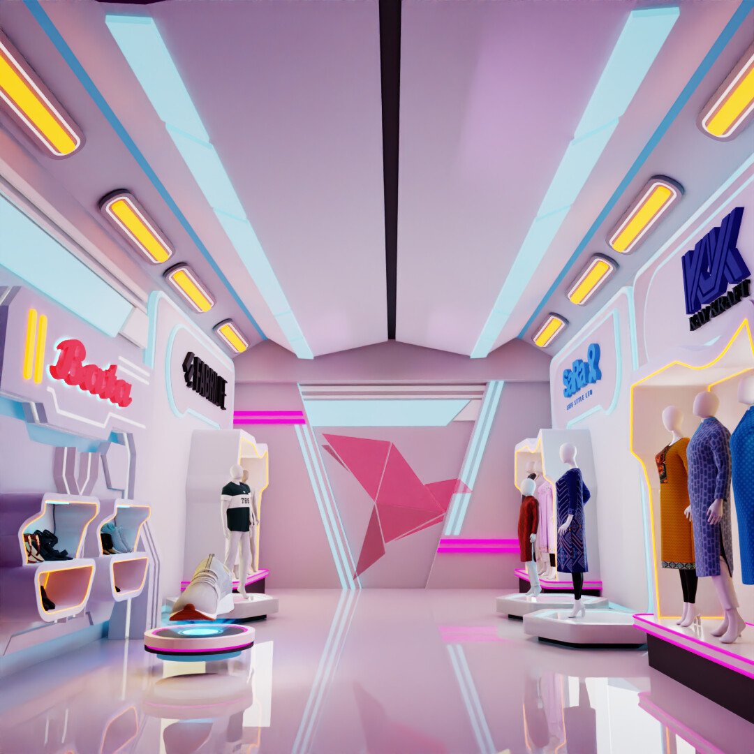 ArtStation - Virtual Augmented Reality (AR) Shop | BkashVerse