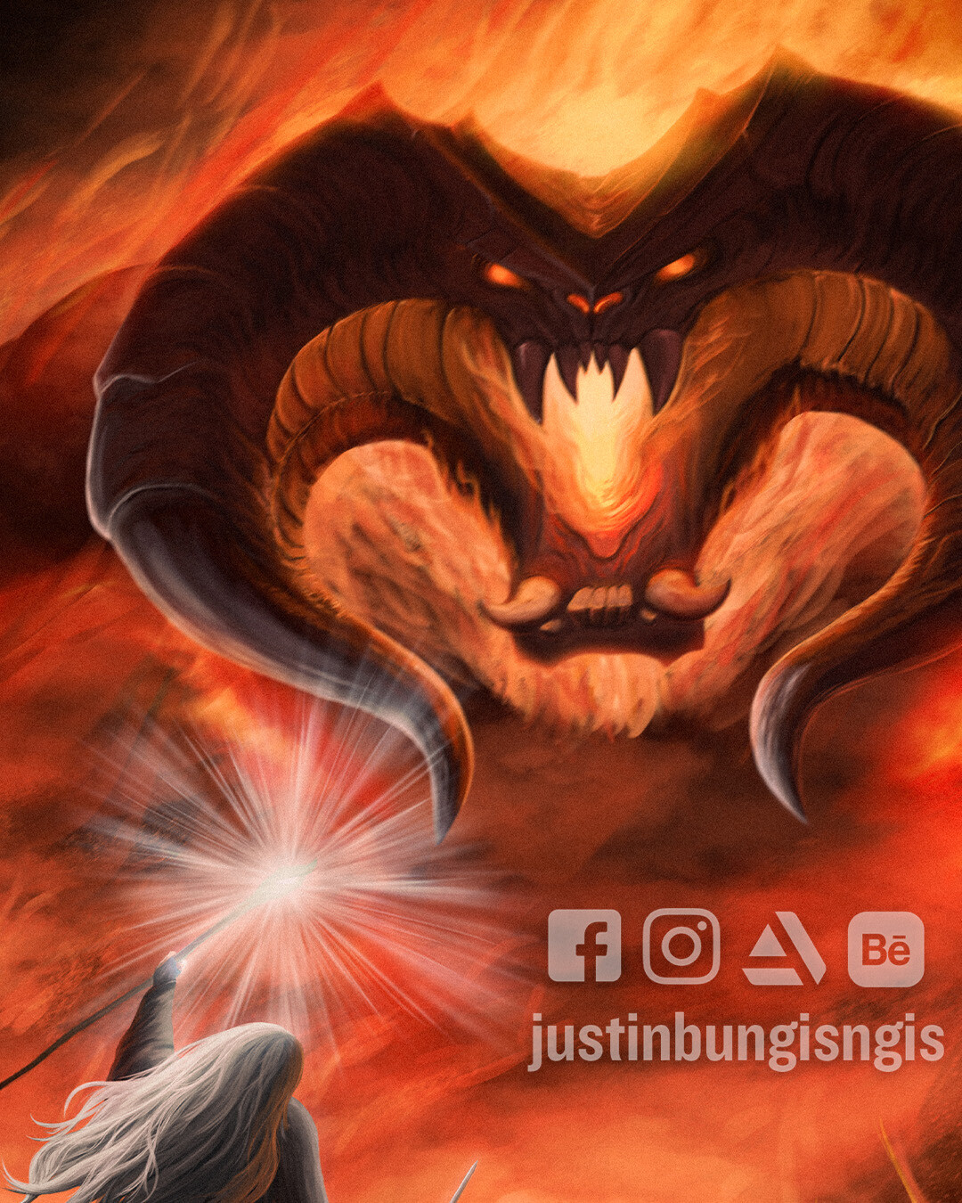 Lord Of The Rings Balrog Wallpaper