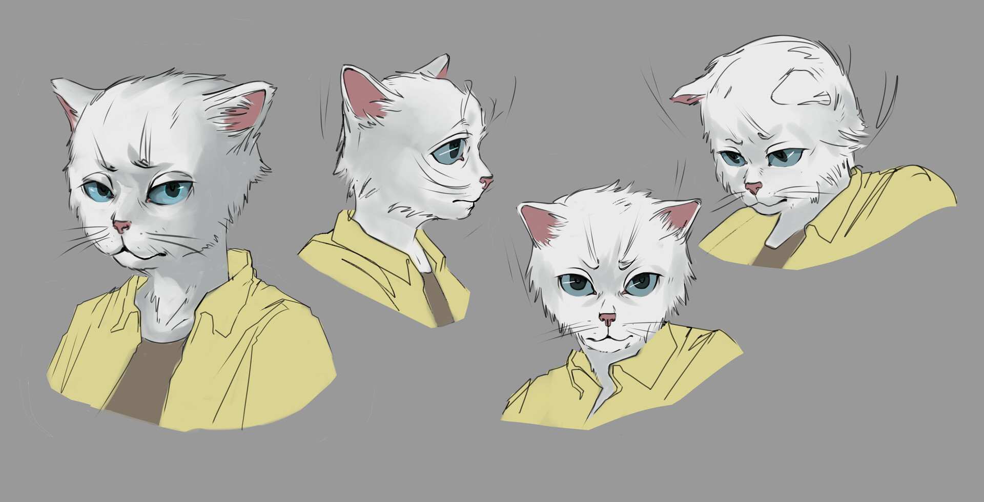 ArtStation - Cat concept