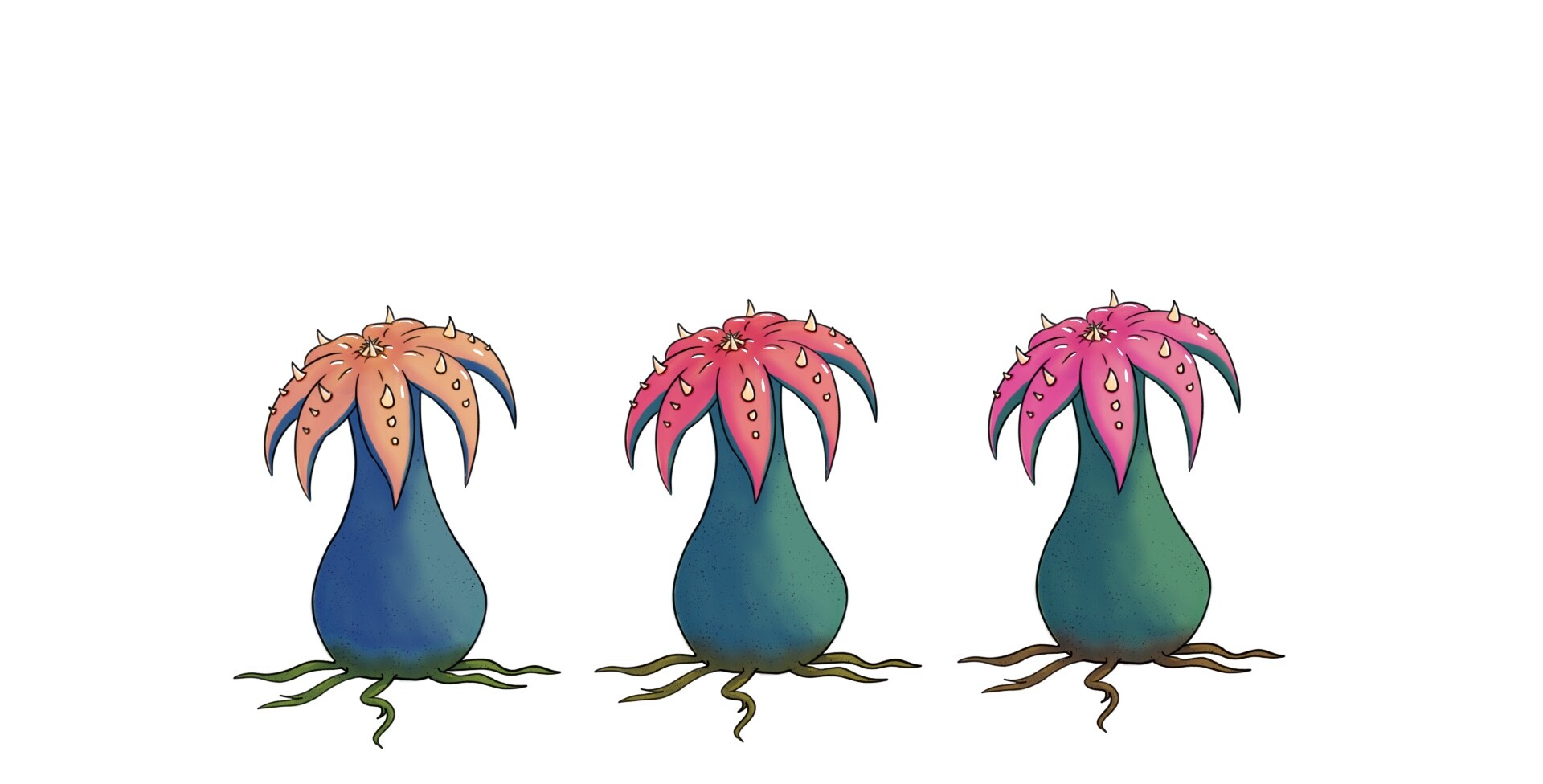 ArtStation - Alien plants