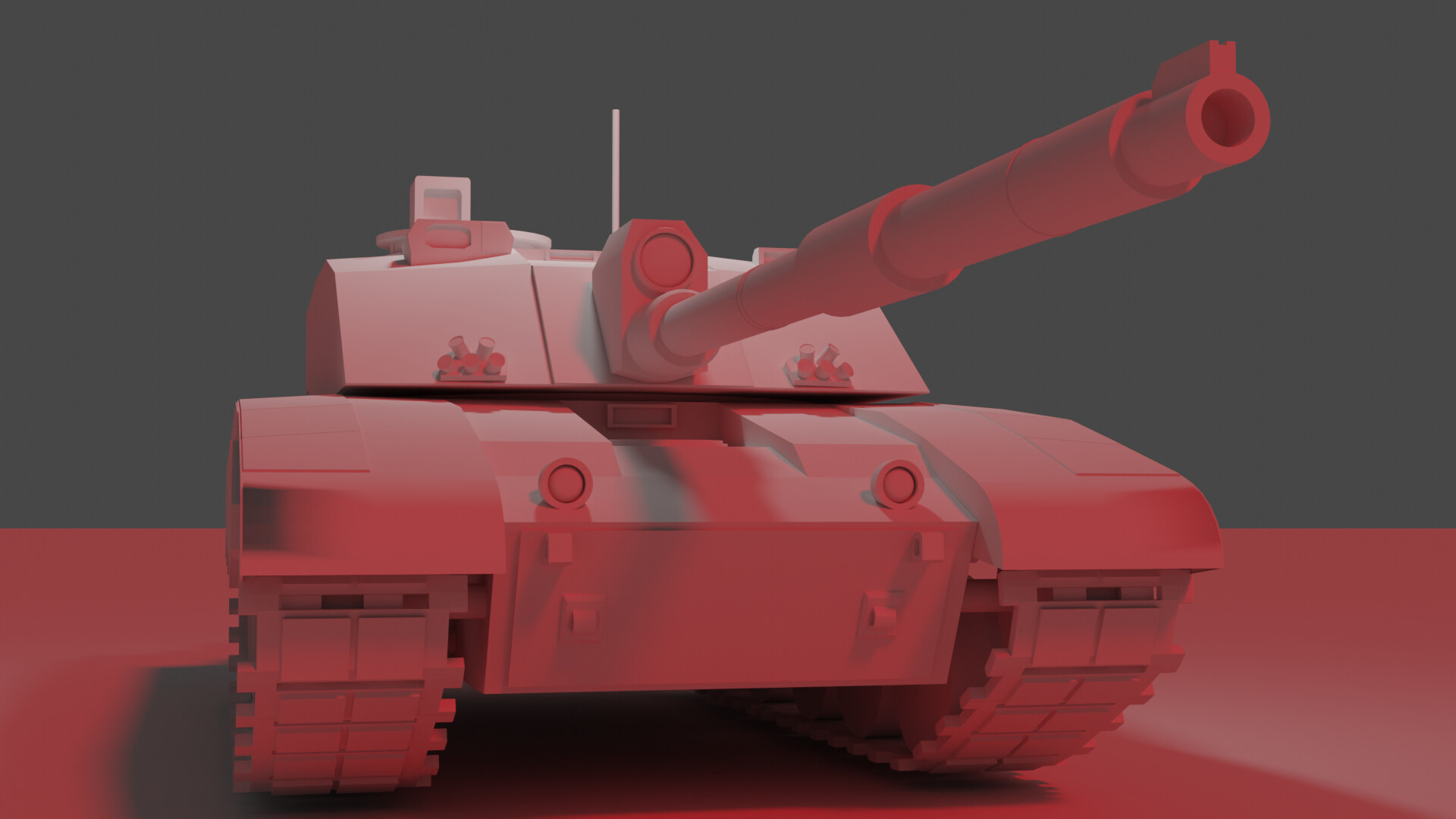 ArtStation - Challenger 2 3D Model