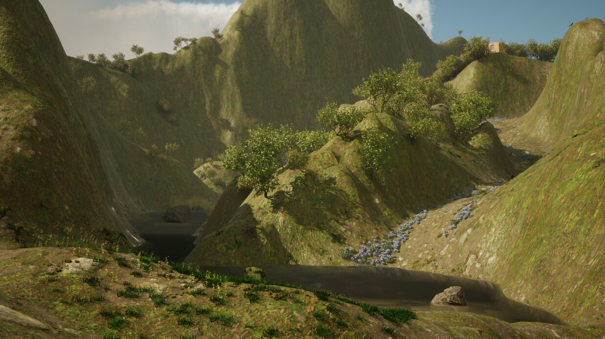 ArtStation - Terrain Building in Unreal Engine