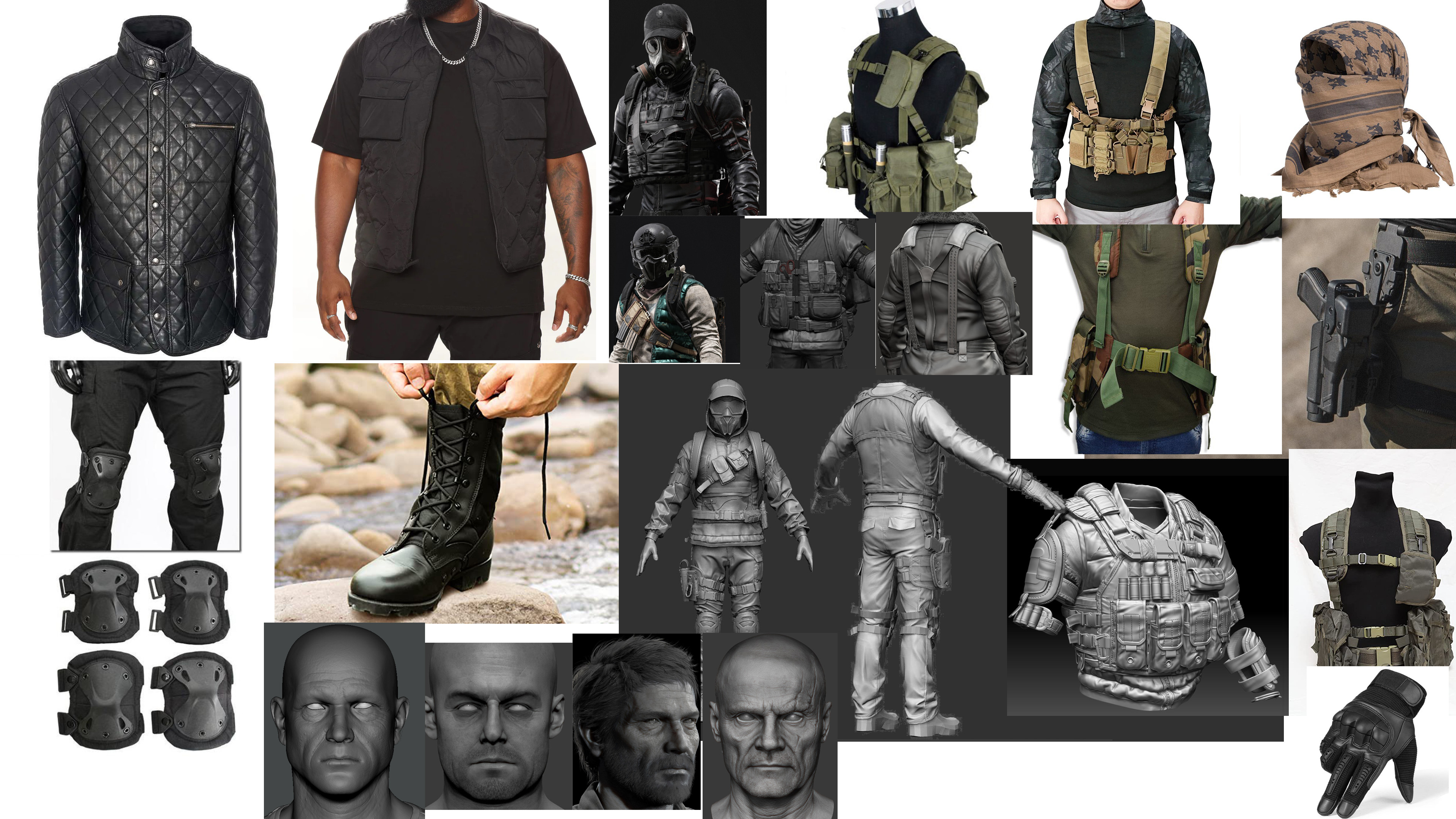 Leo Rocque - Senior Fisherman Chad - Realtime Game ready Character