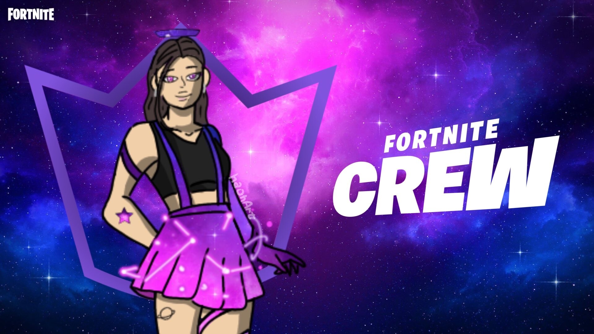 HaonArt - Fortnite Crew Pack set Concept | Alaia - Crew Pack