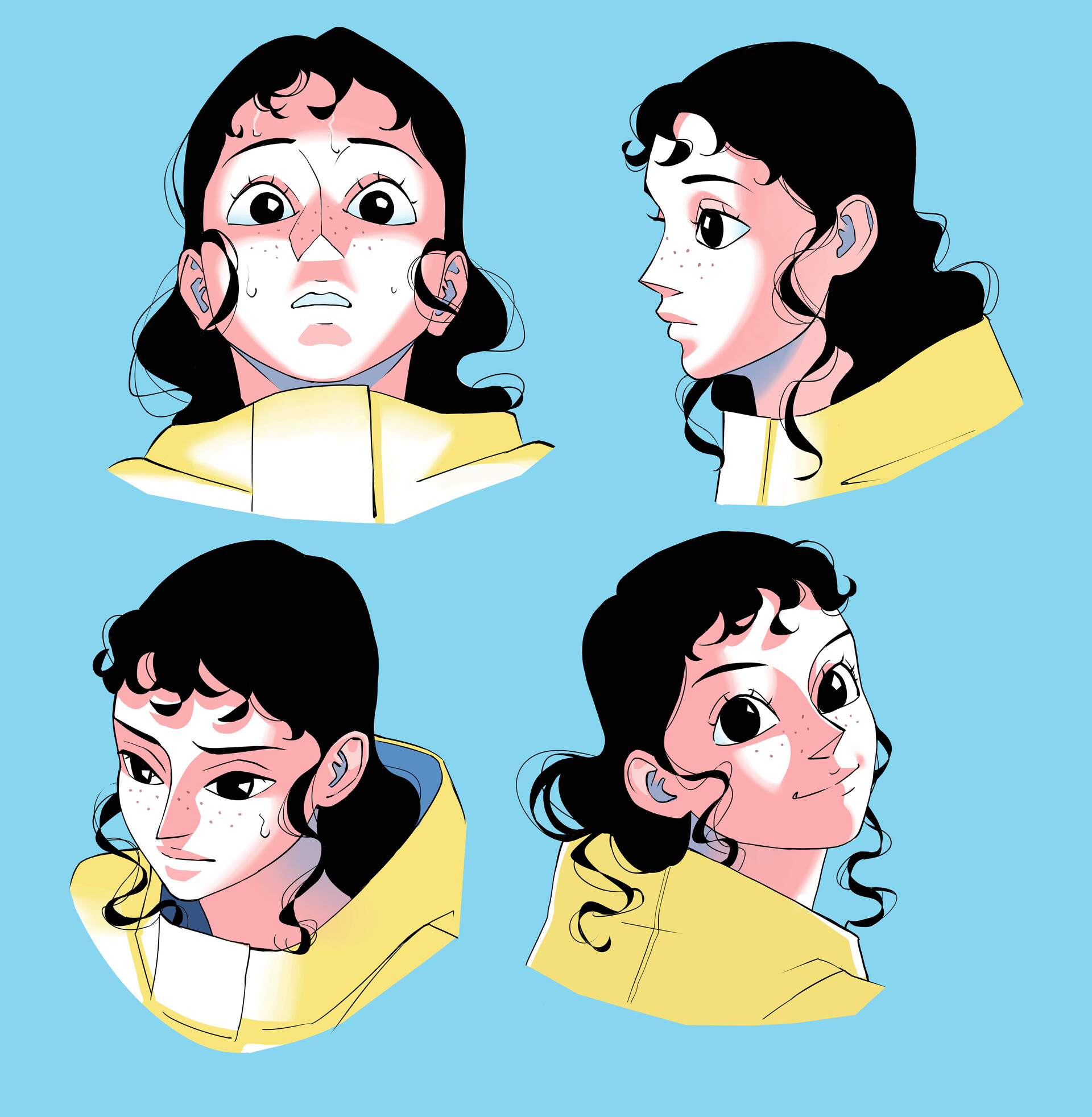 ArtStation - Facial expressions