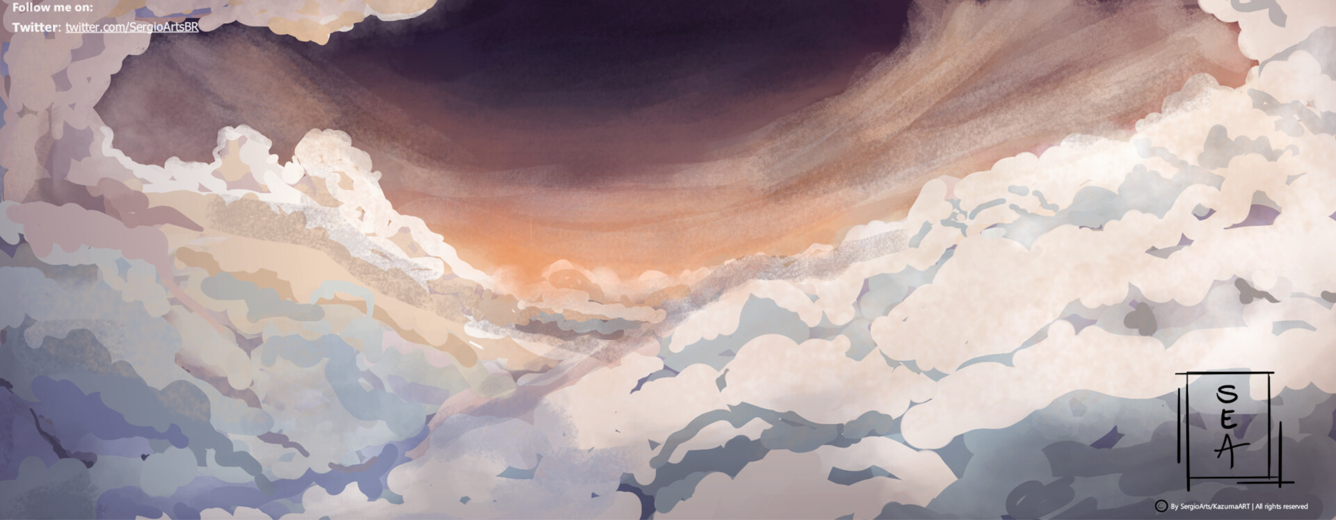 ArtStation - Clouds study
