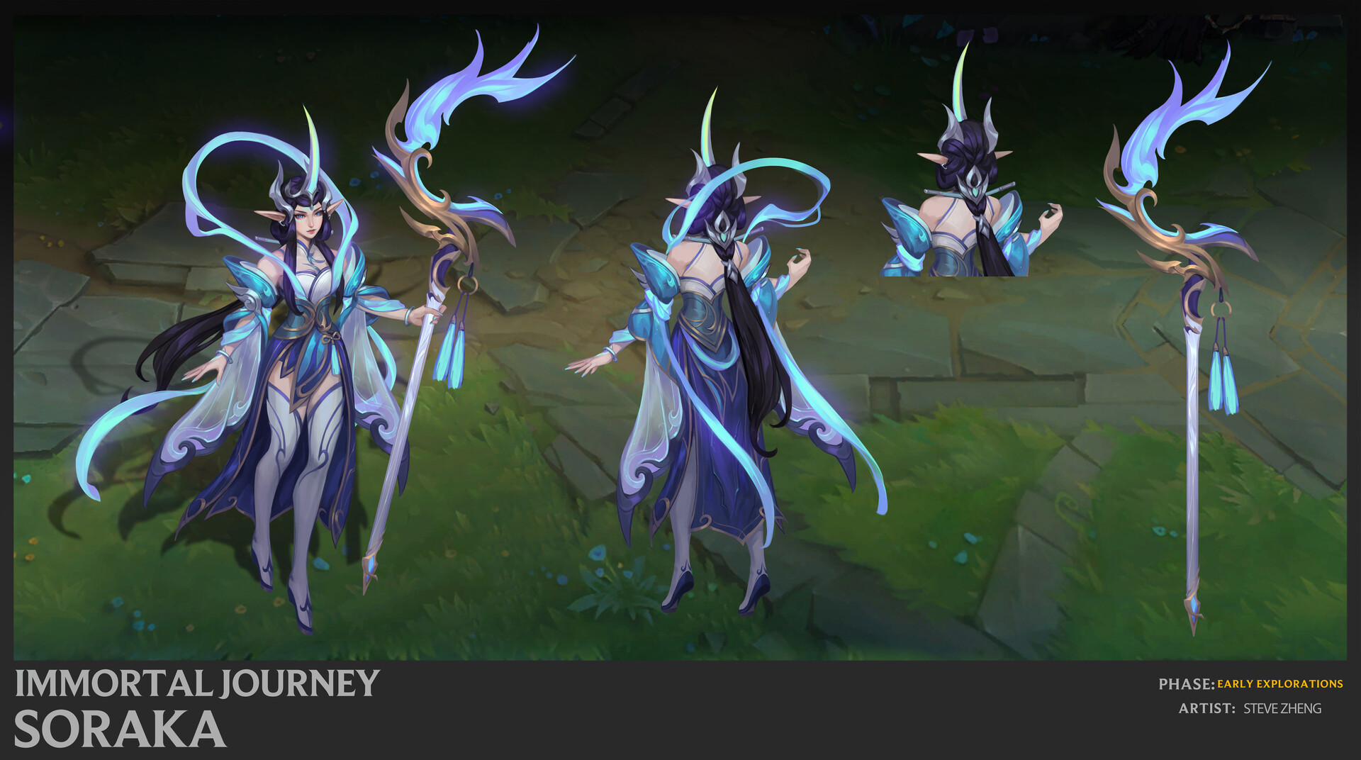 Steve Zheng - Early explorations for Immortal Journey Soraka