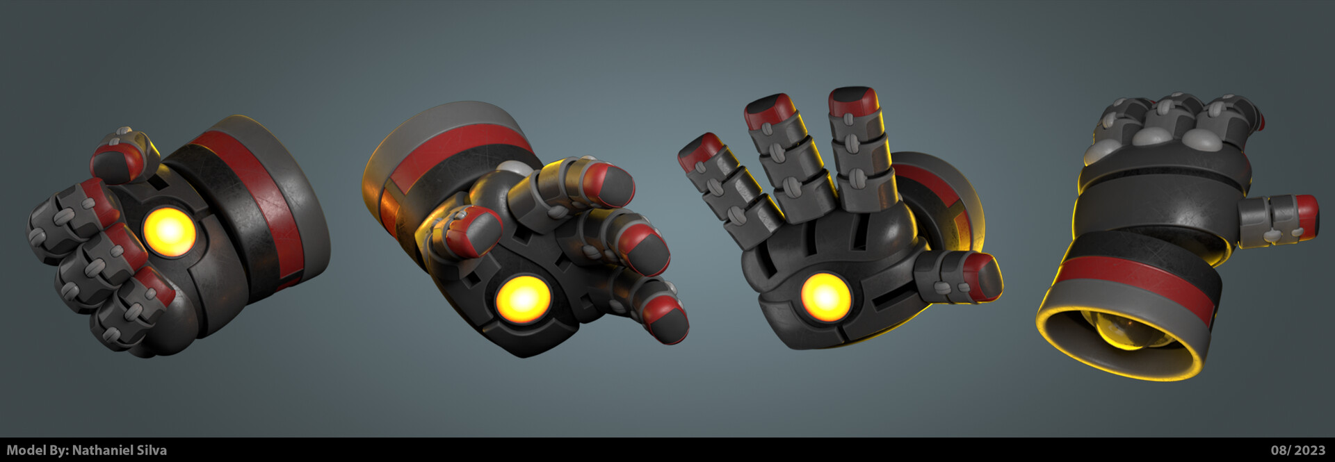 Nathaniel Silva - Number Four Character Model