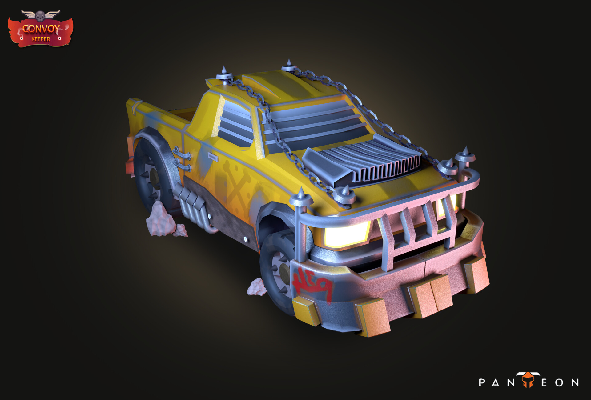 ArtStation - Post Apocalyptic Truck