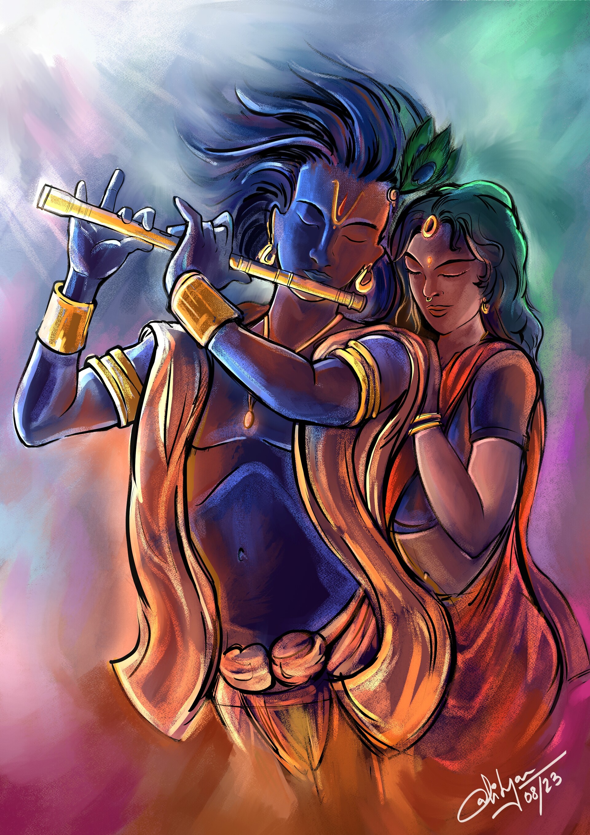 ArtStation - RadhaKrishn