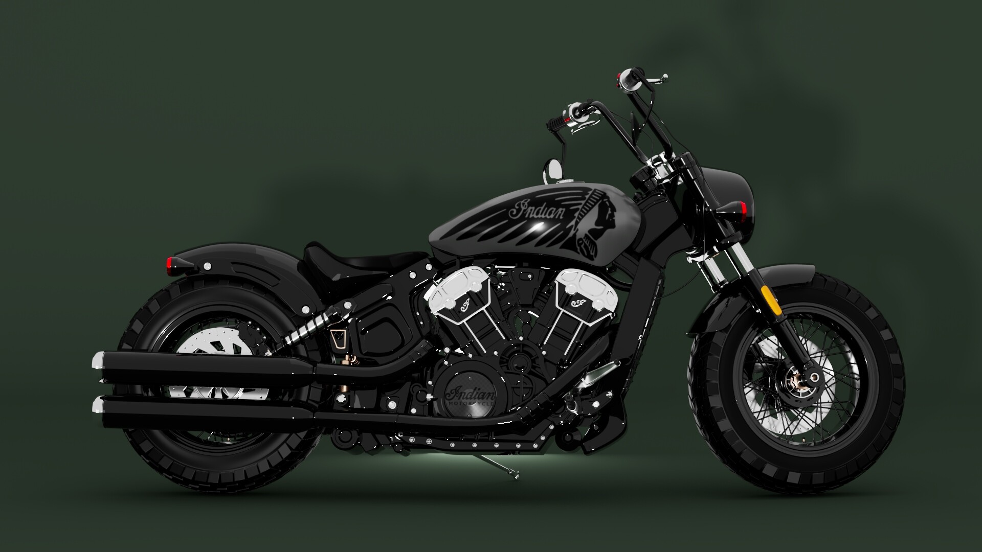 ArtStation - Indian Scout Bobber