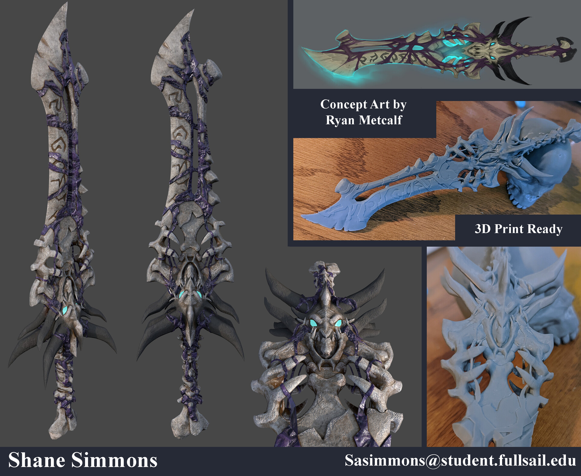 Shane Simmons - Bone Dragon Sword