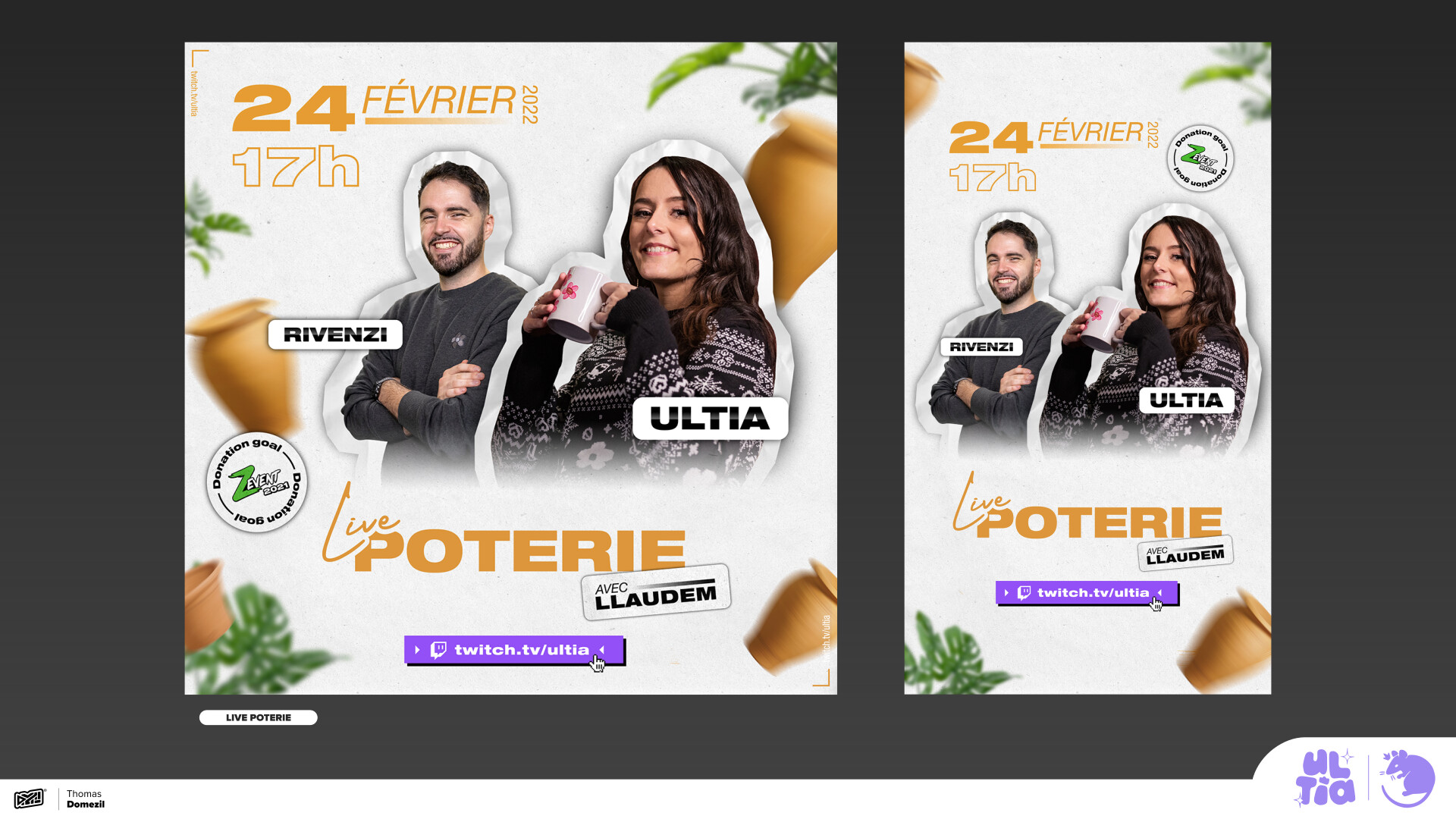 Thomas Domezil - Ultia • Communication