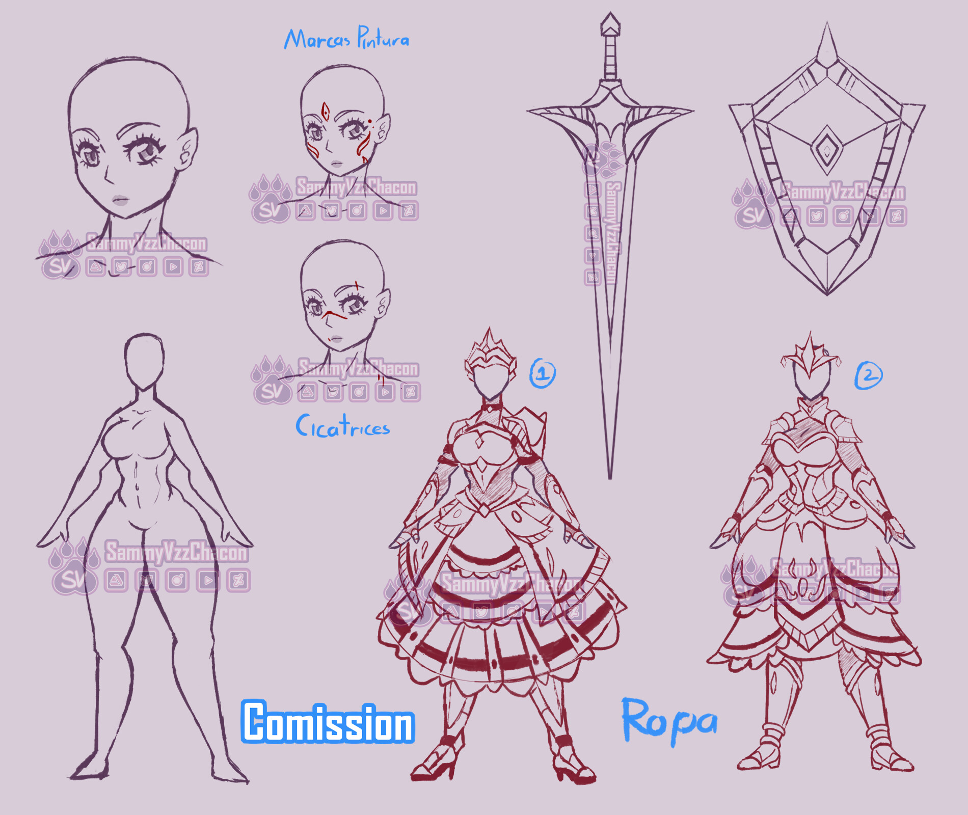 ArtStation - Concept Art - Dama en Armadura