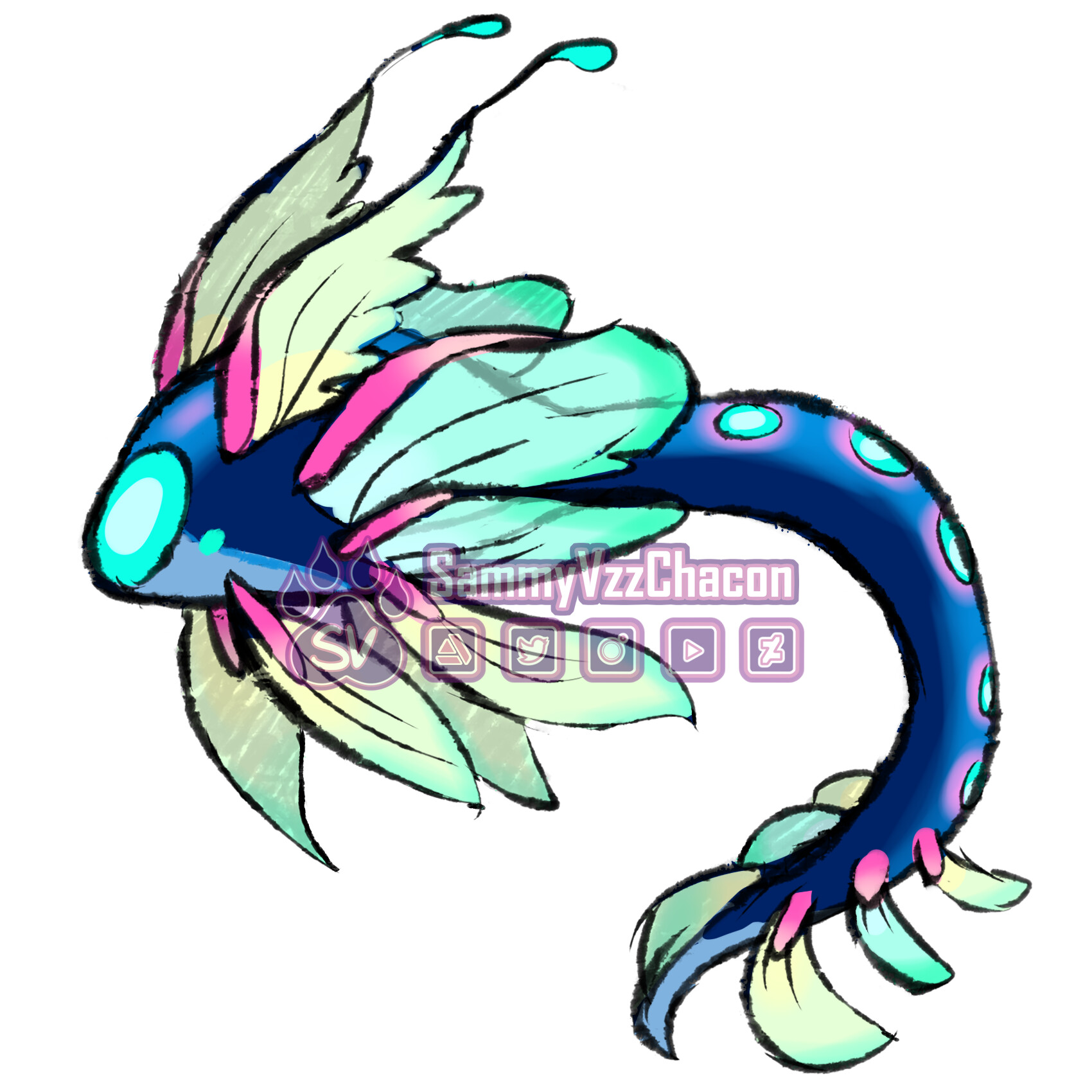 ArtStation - Fish Alien - Concept Art