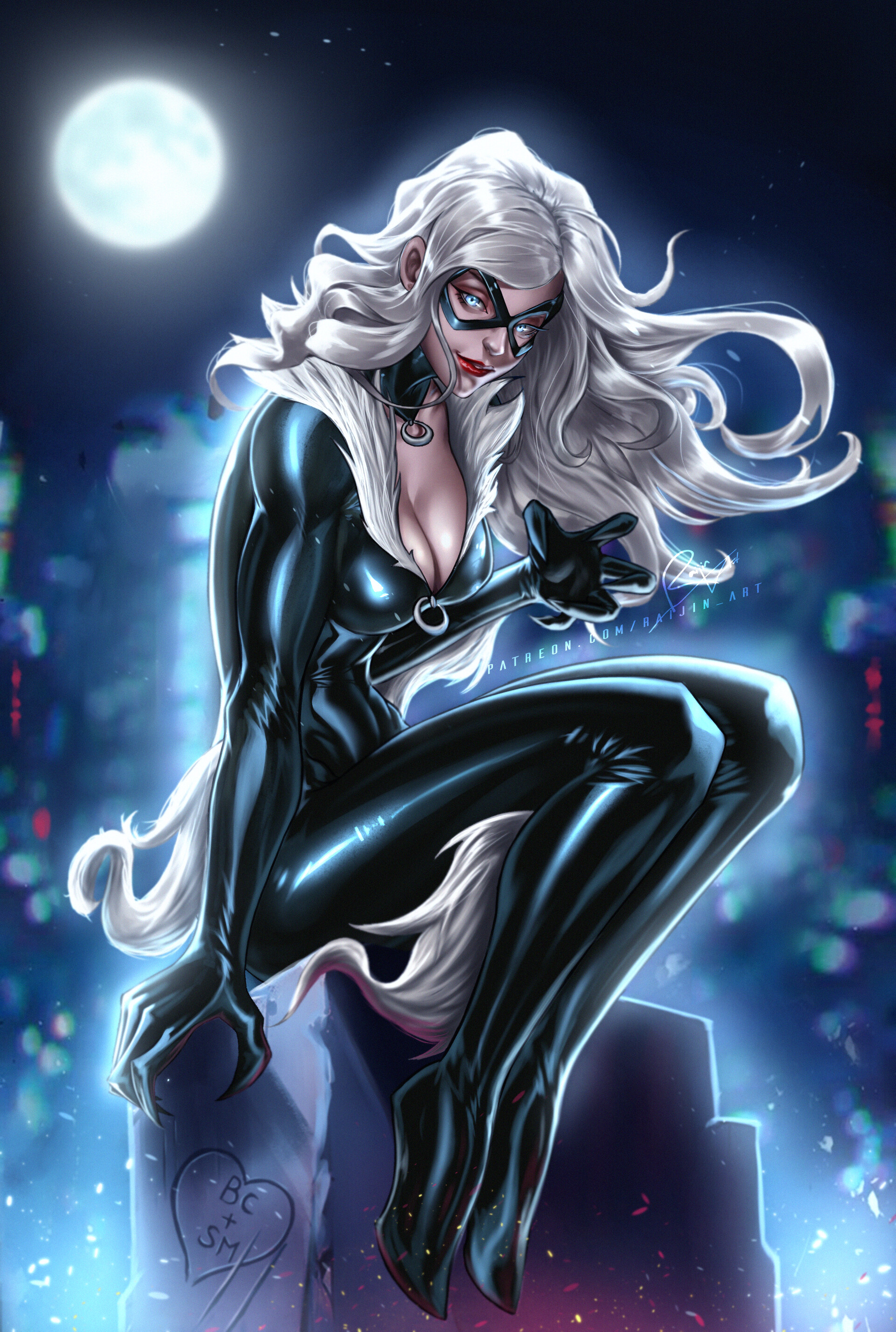 Artstation Marvel Black Cat Fanart