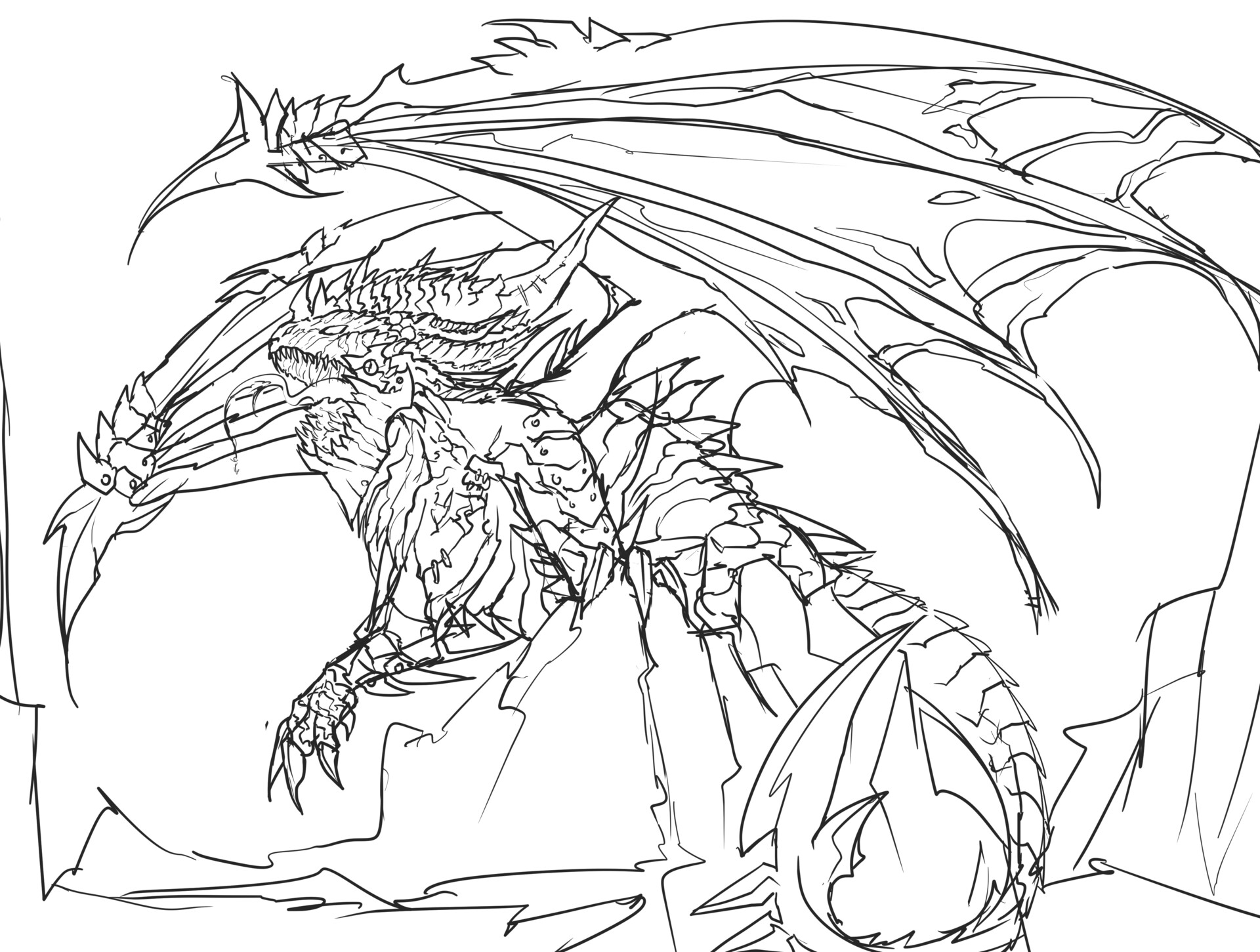 ArtStation - Deathwing the Destroyer [World of Warcraft]