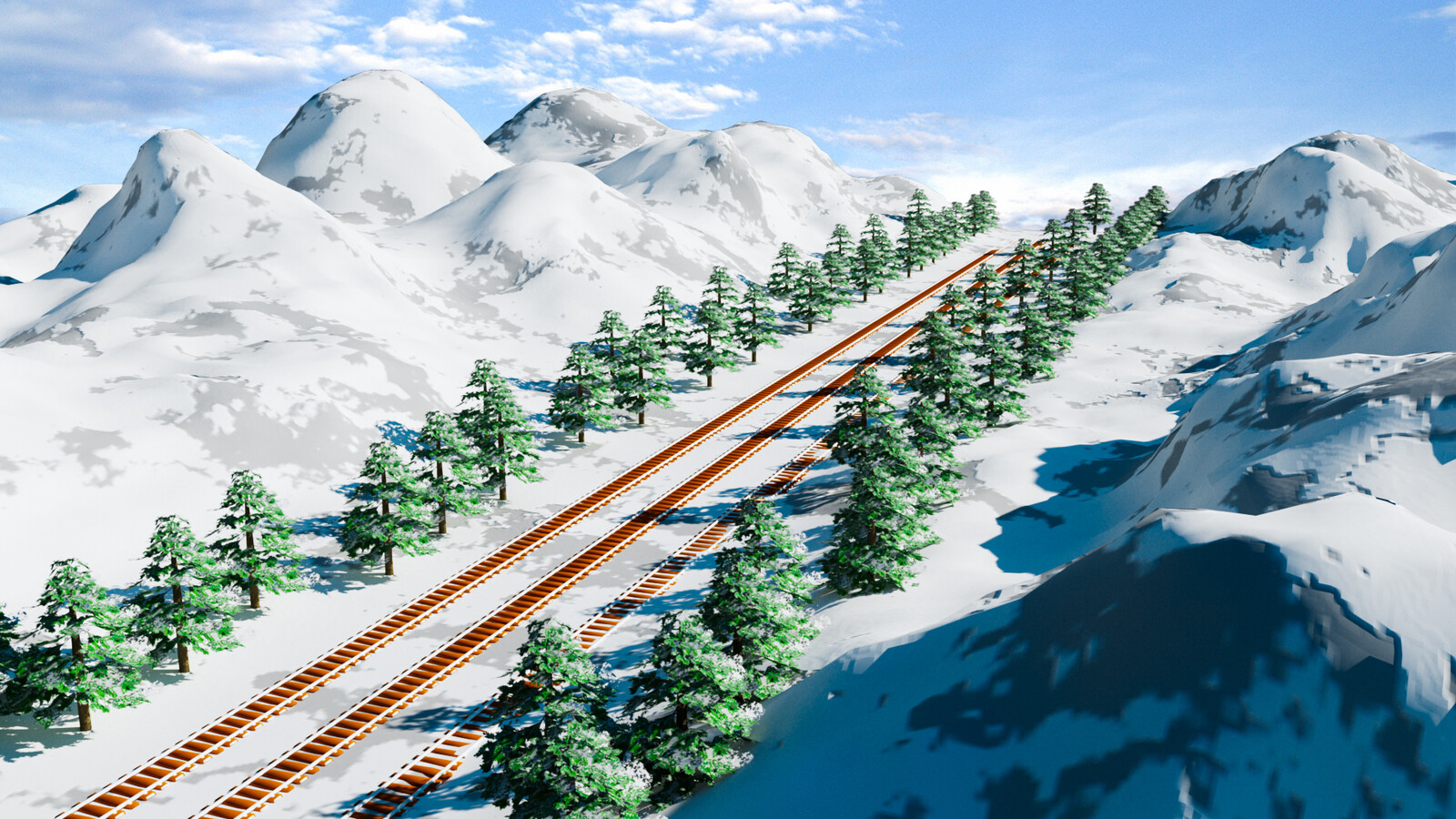 Mudit srivastava - Snow rail enivironment