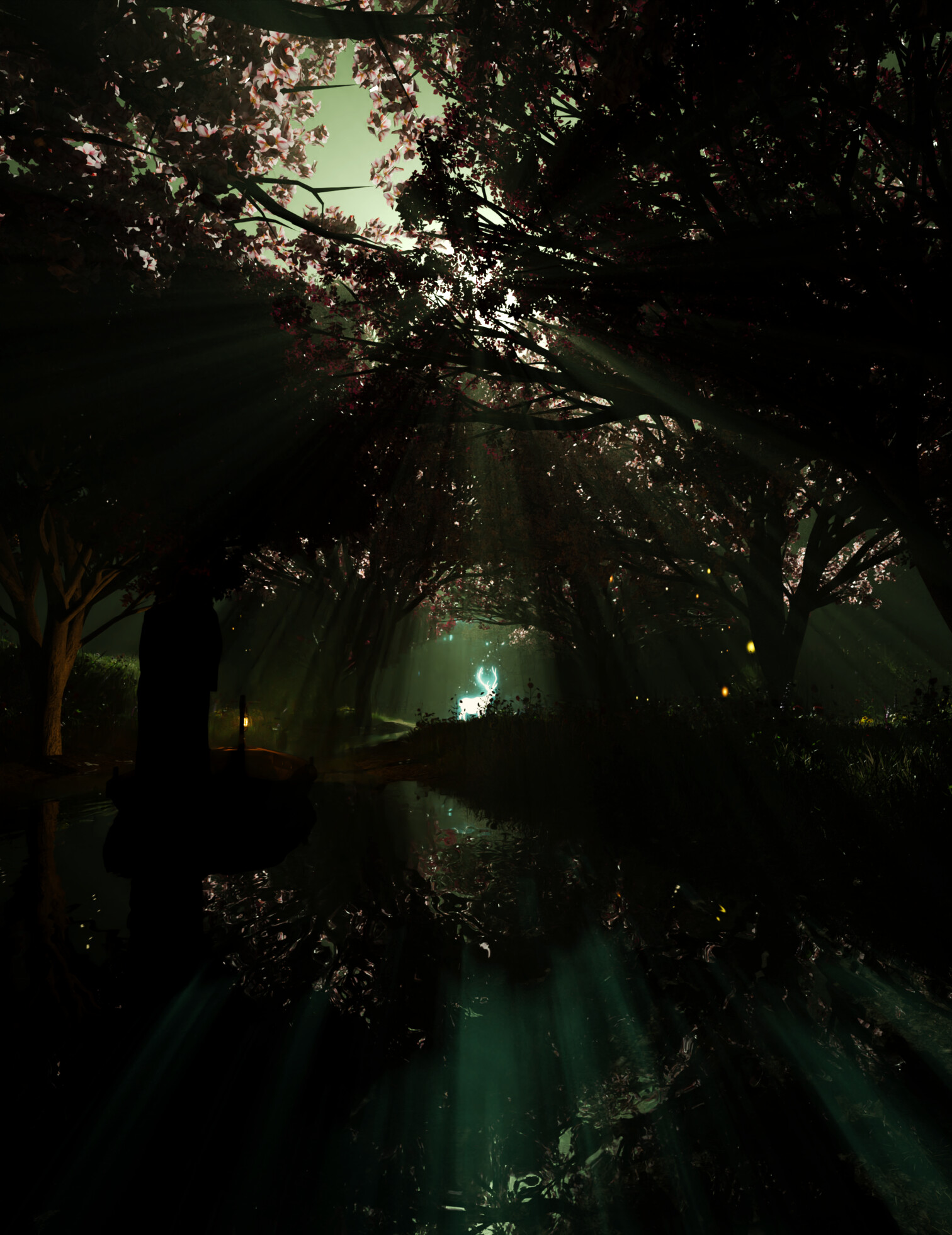 ArtStation - Phantom Deer Forest