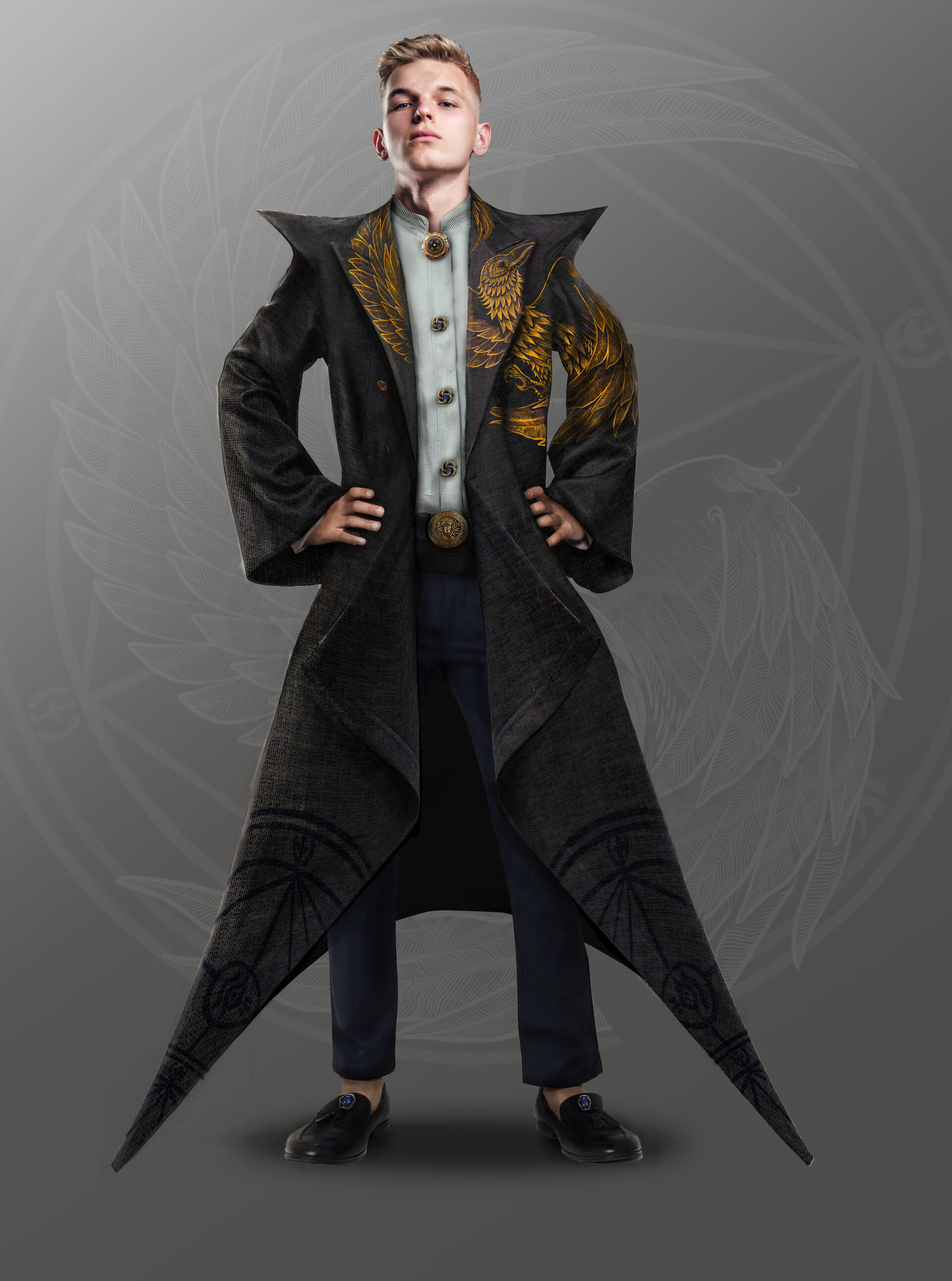 ArtStation - Wizard boy character and costume concept