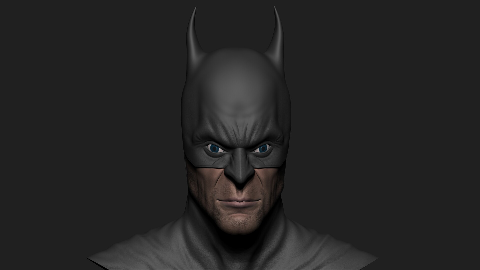ArtStation - Bat man zbrush sculpt.