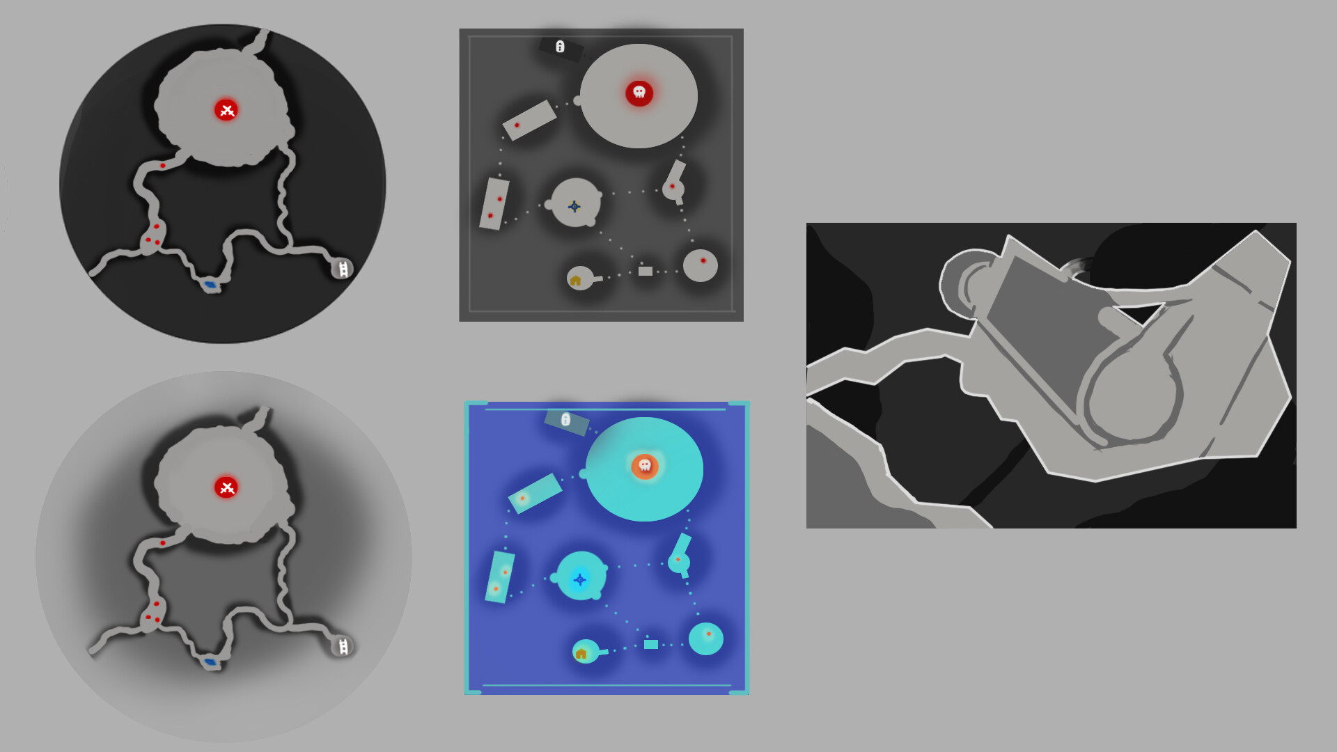 ArtStation - UI-Map and mini map