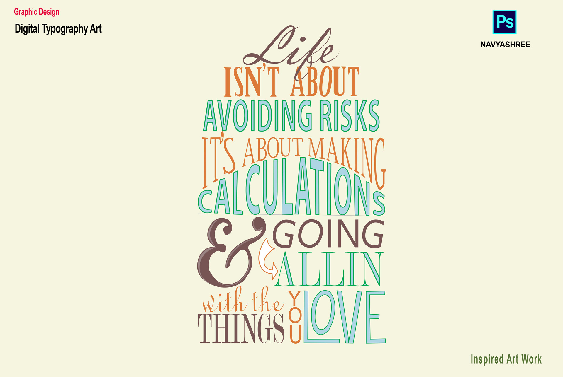 ArtStation - Digital Typography Art