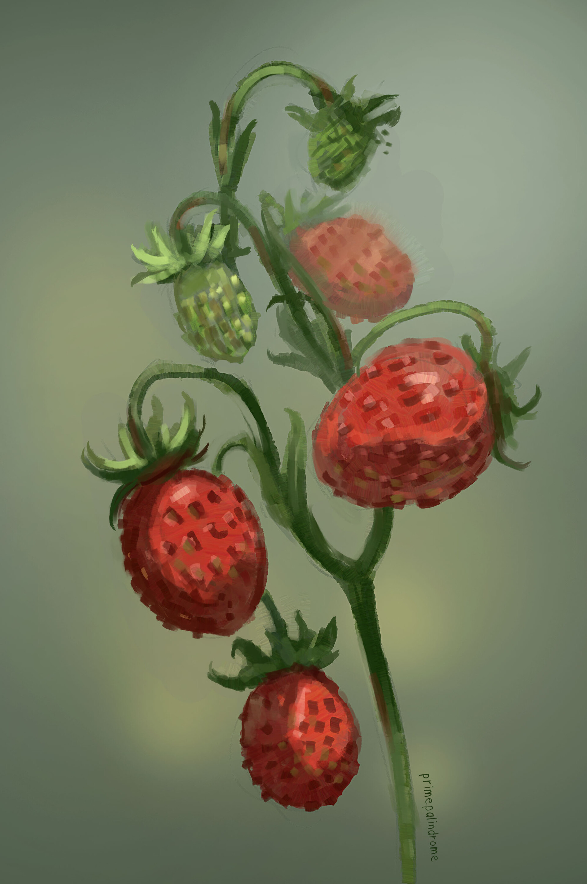 ArtStation - Summer berries