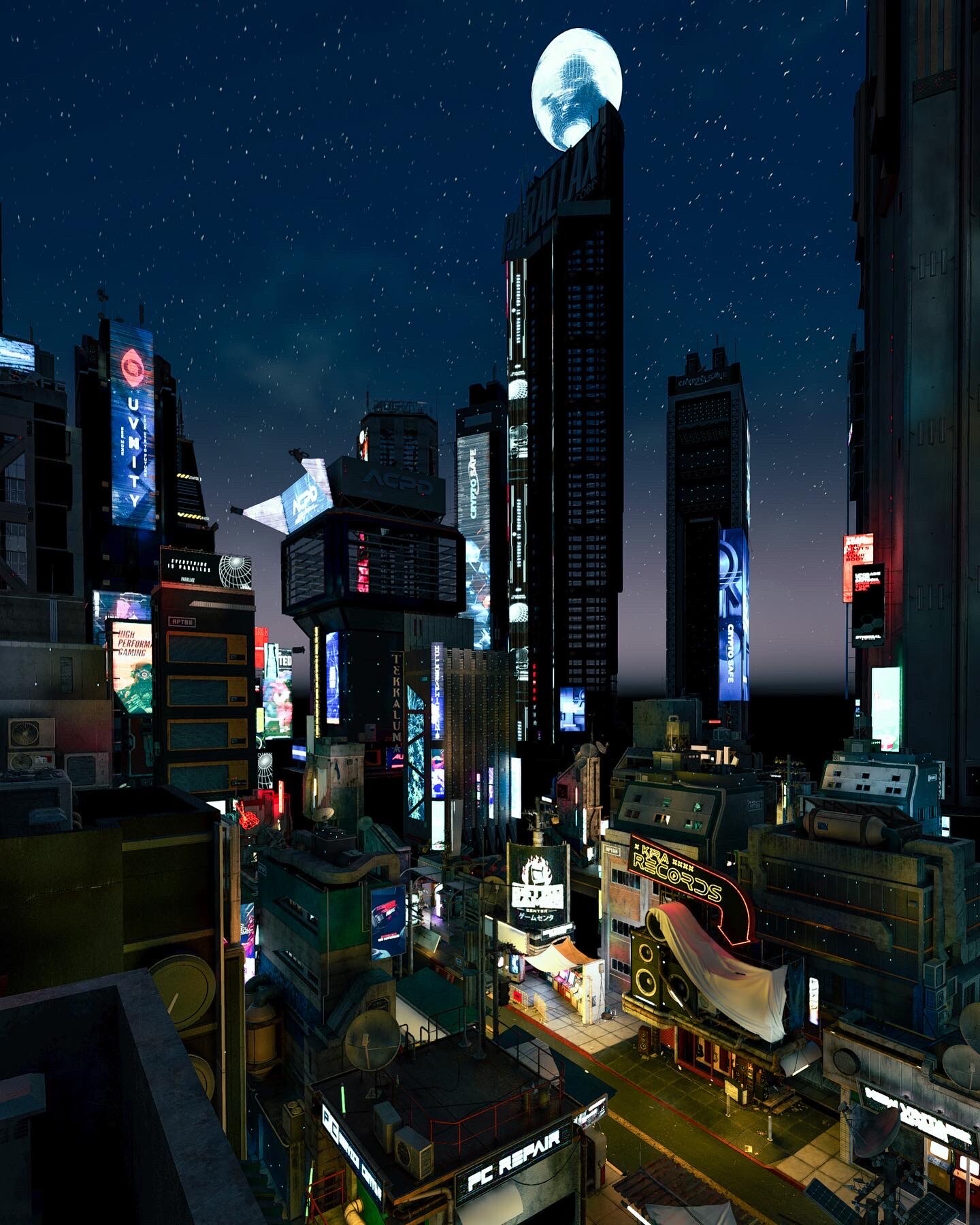 ArtStation - district X I Kitbashi3D