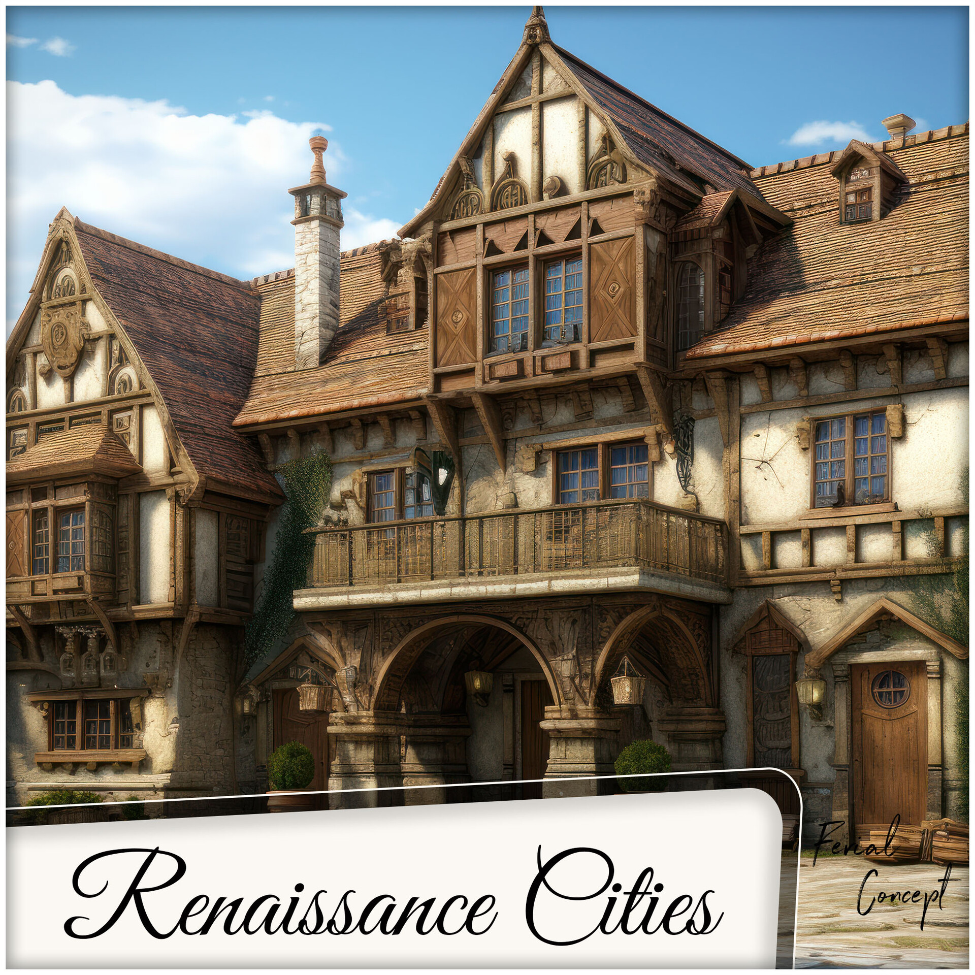 ArtStation - 🔹200 Renaissance Cities Reference Image Pack v.17