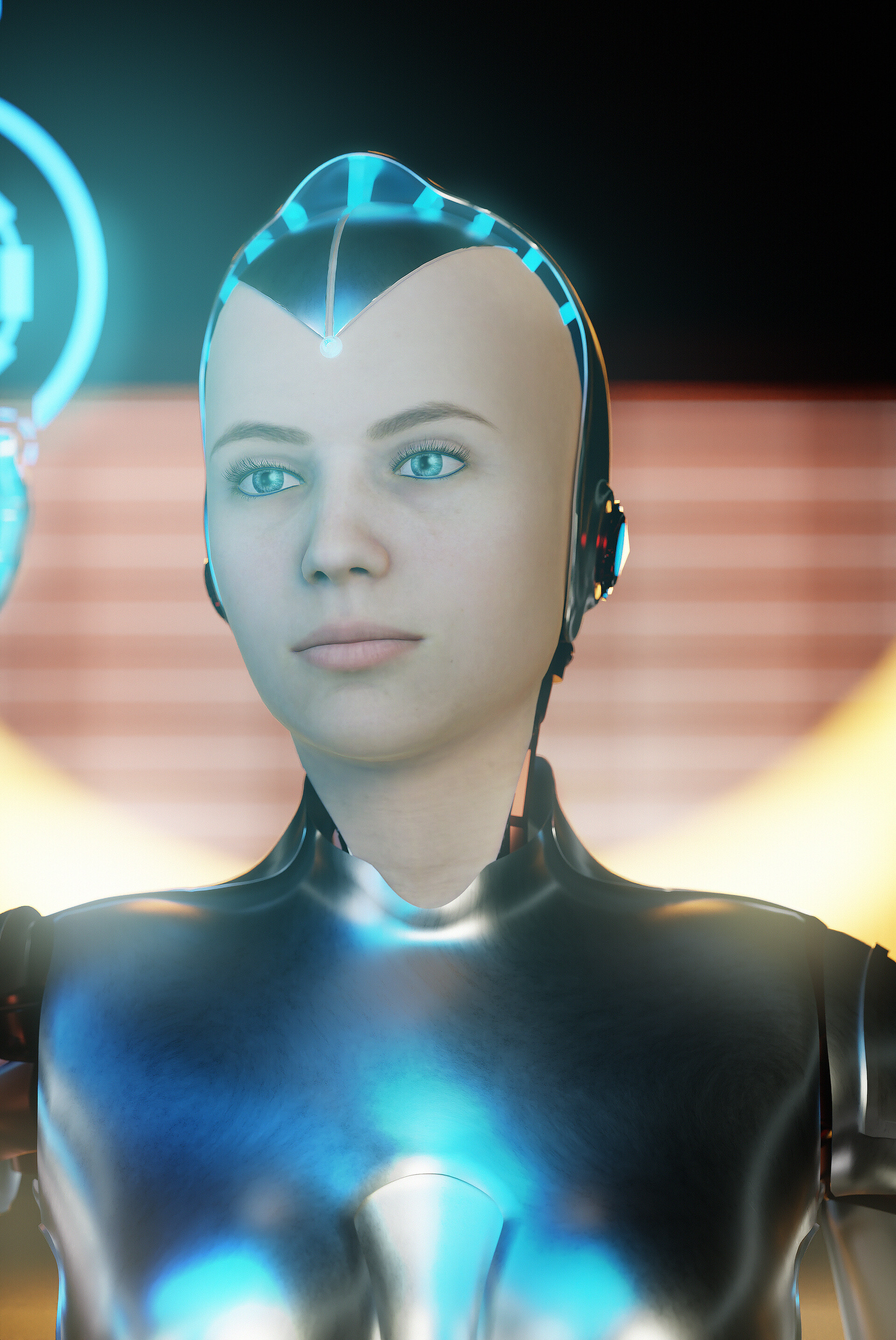 ArtStation - Cyber Girl