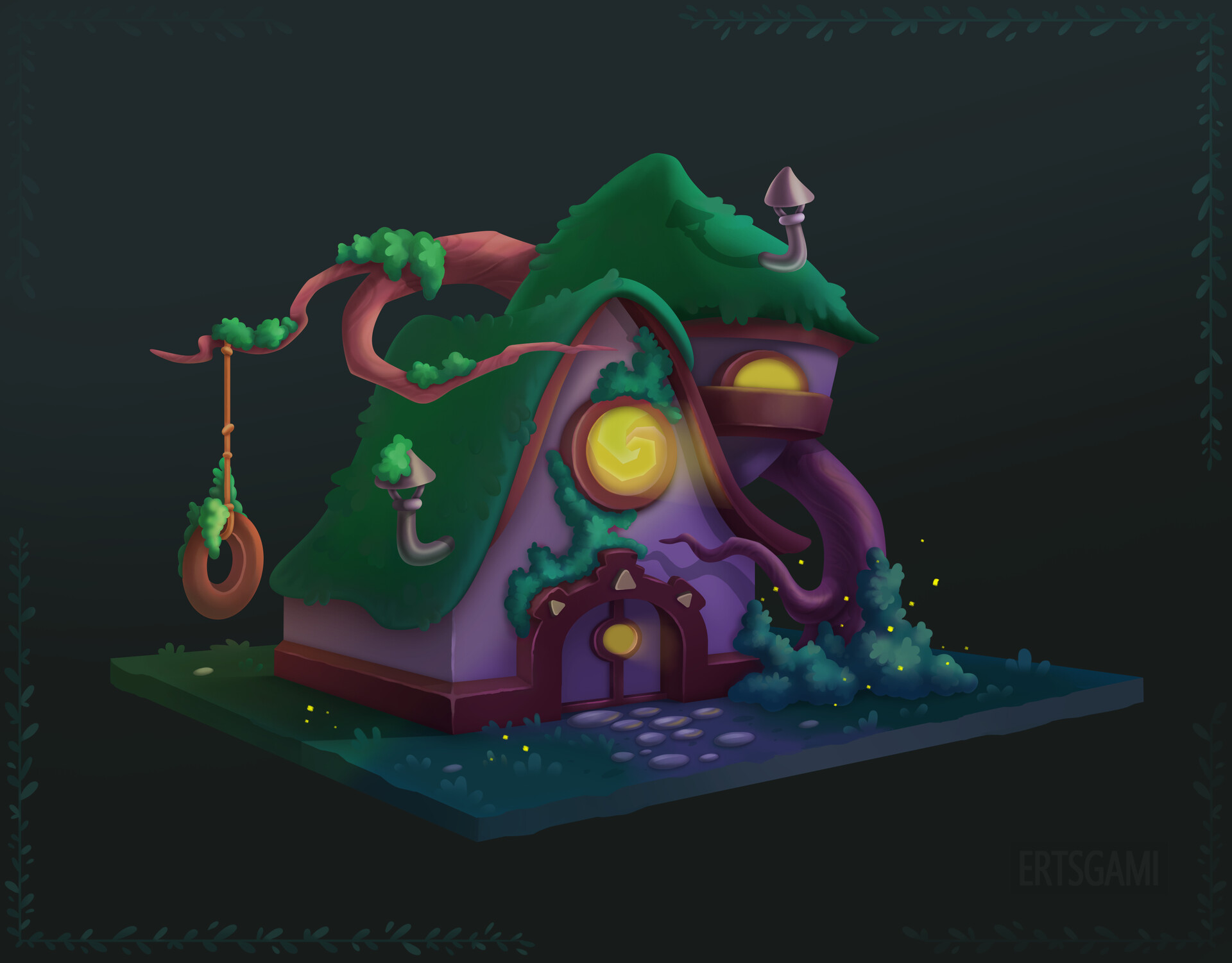 ArtStation - Magic hut