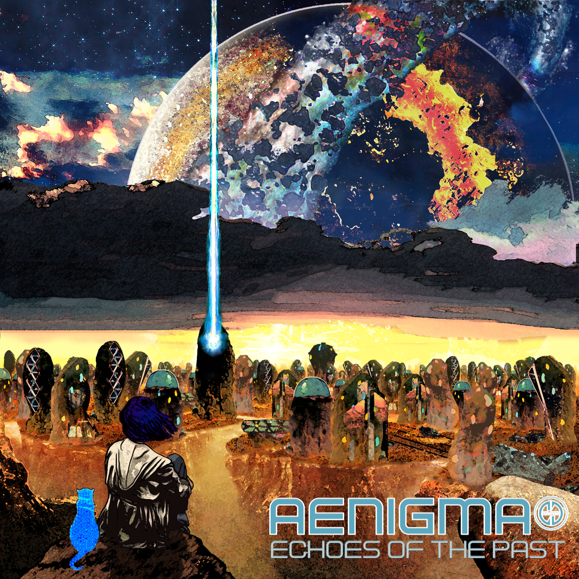 ArtStation - Game Design Challenge 2022: Aenigma Box Art