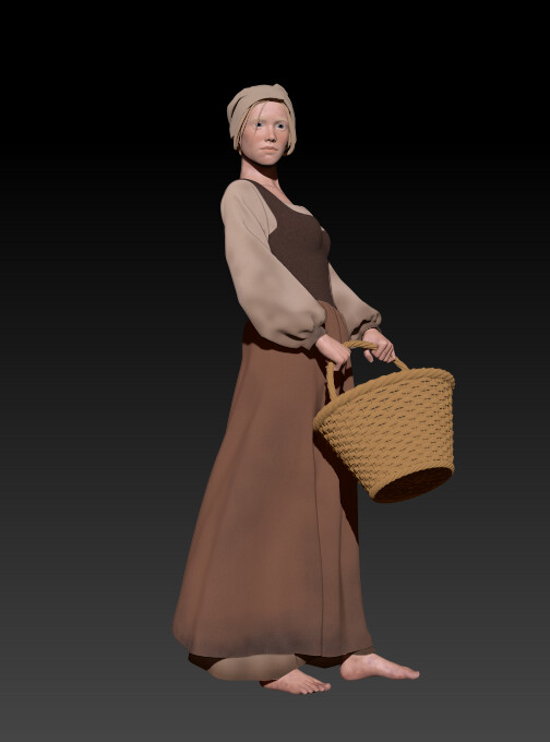 ArtStation - Village Girl