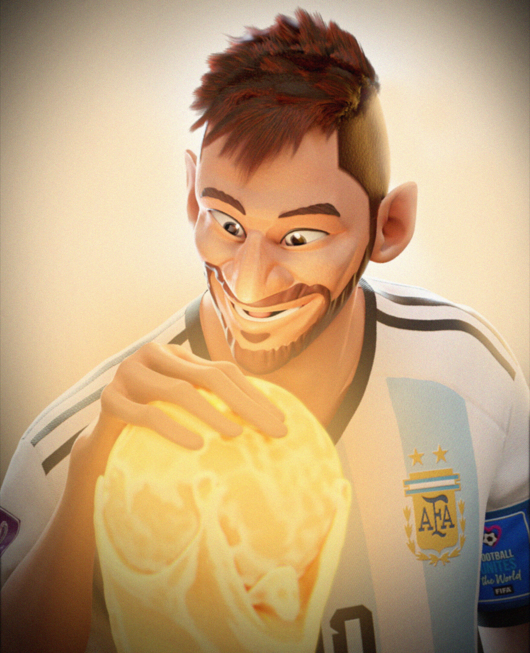 ArtStation - Messi - Fan Art