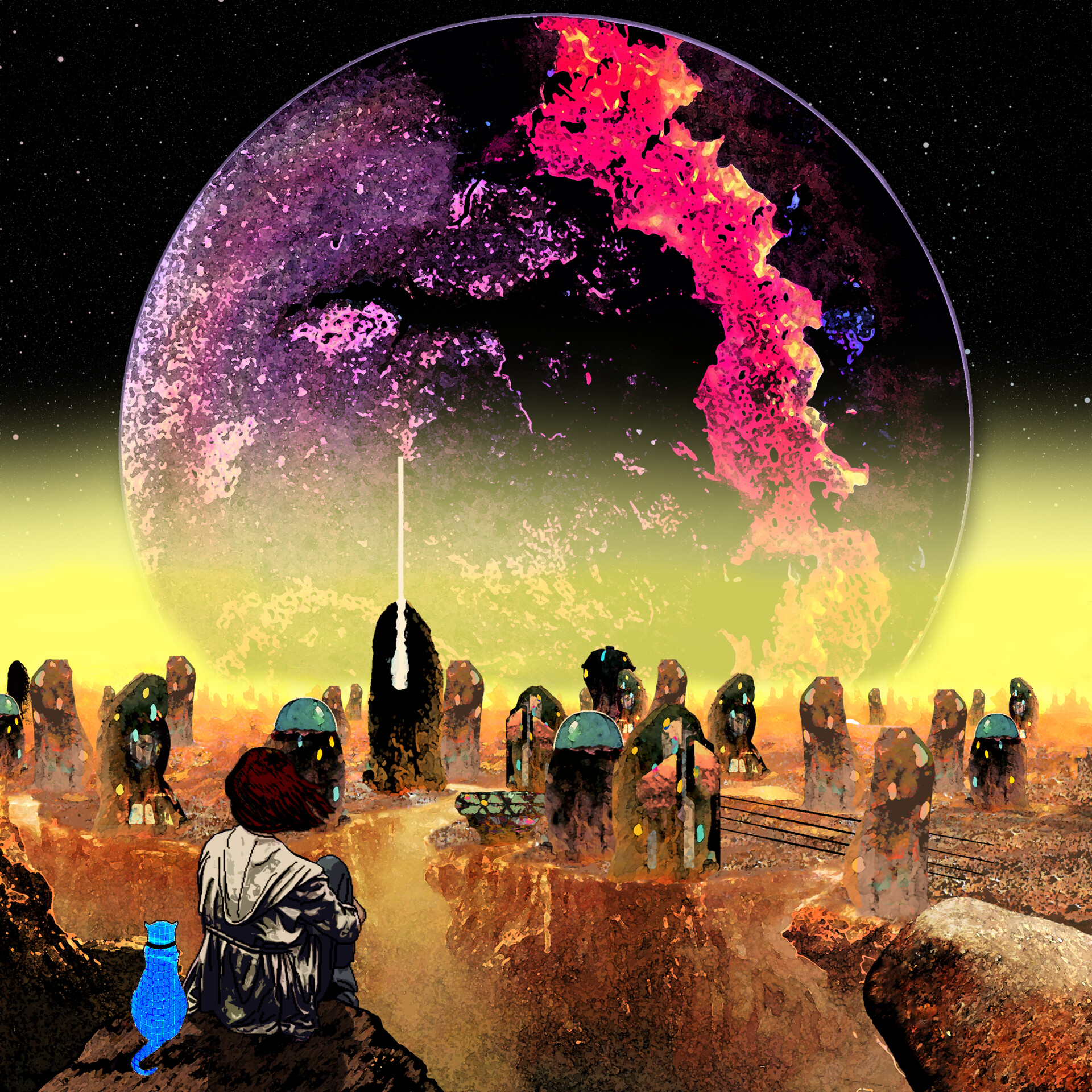 Daniel Crockett - Game Design Challenge 2022: Aenigma Box Art