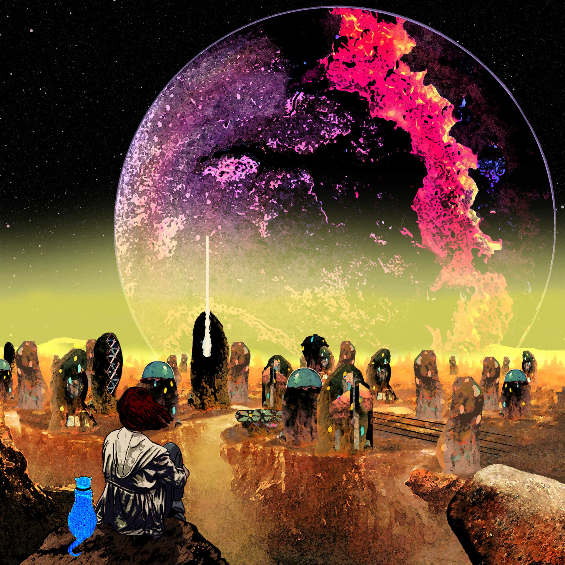 Daniel Crockett - Game Design Challenge 2022: Aenigma Box Art