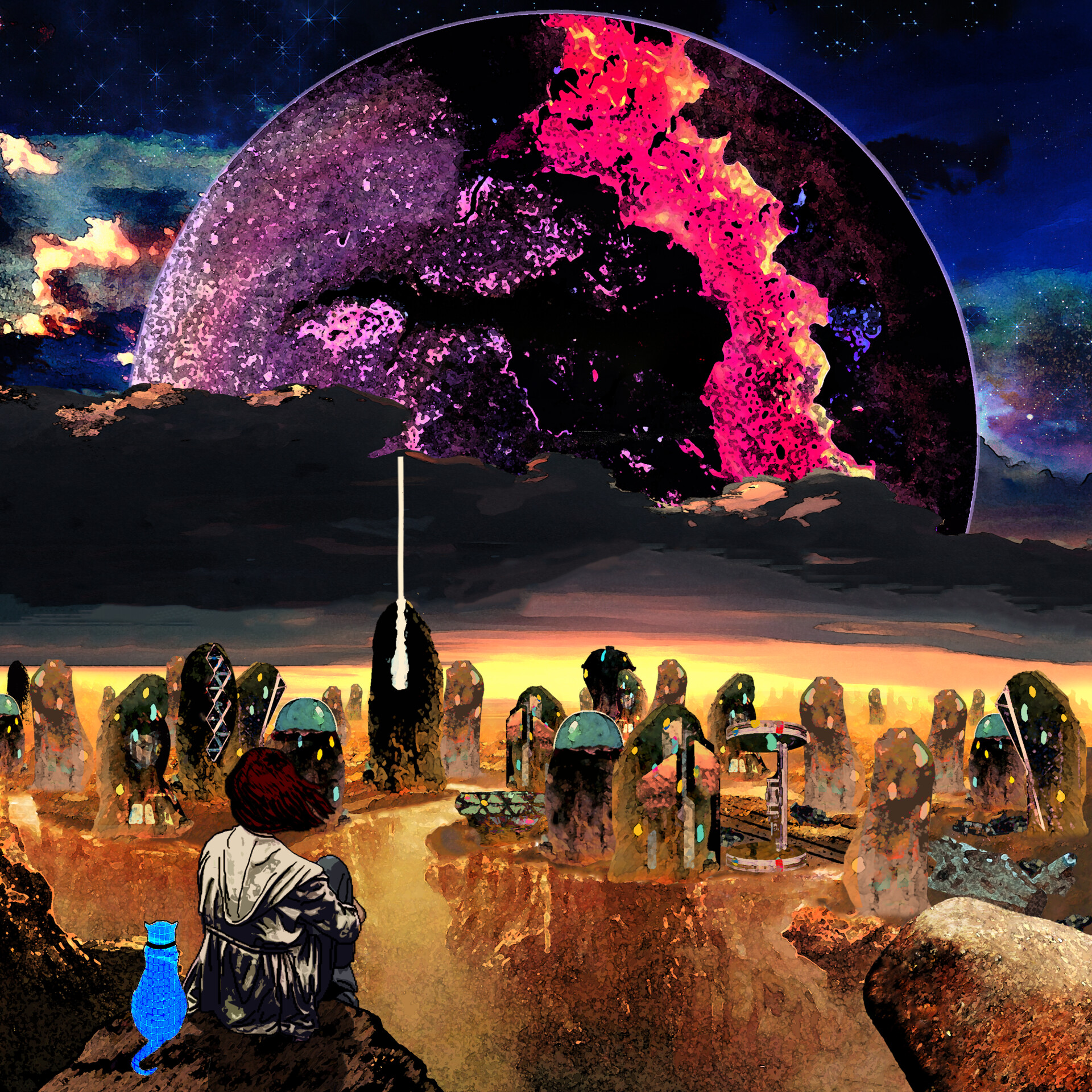 Daniel Crockett - Game Design Challenge 2022: Aenigma Box Art